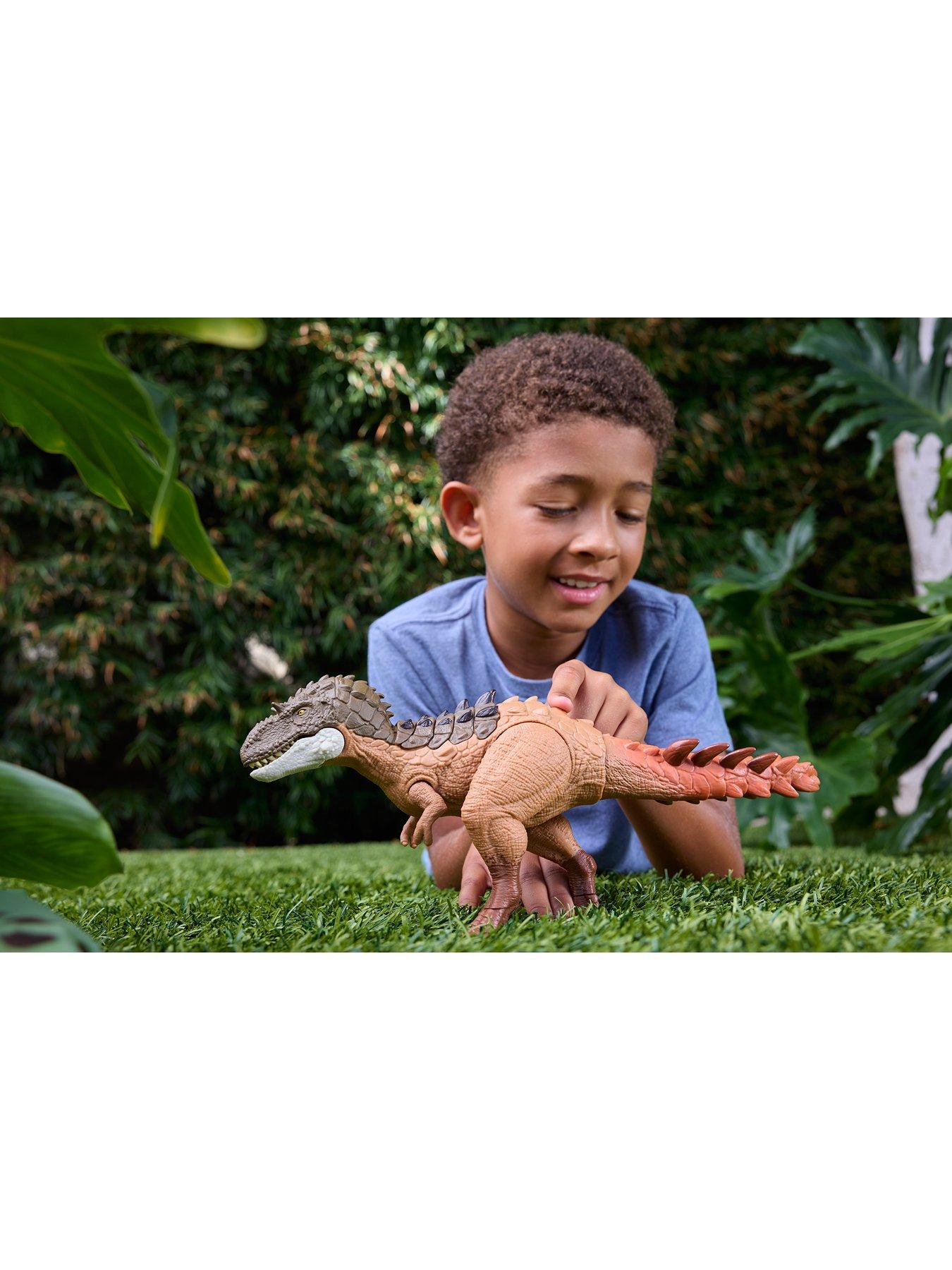 JURASSIC WORLD Gigantic Thrashers: Gorgosaurus Dinosaur Action Figure ...