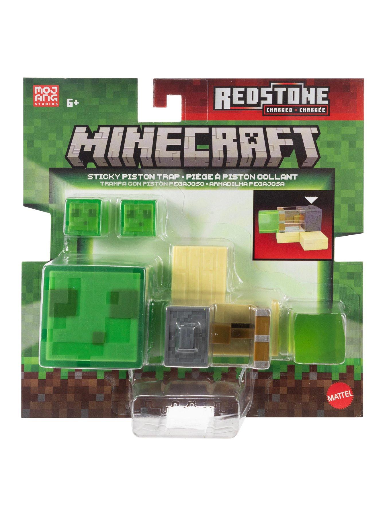 Minecraft Redstone Charged Sticky Piston Trap Playset Very
