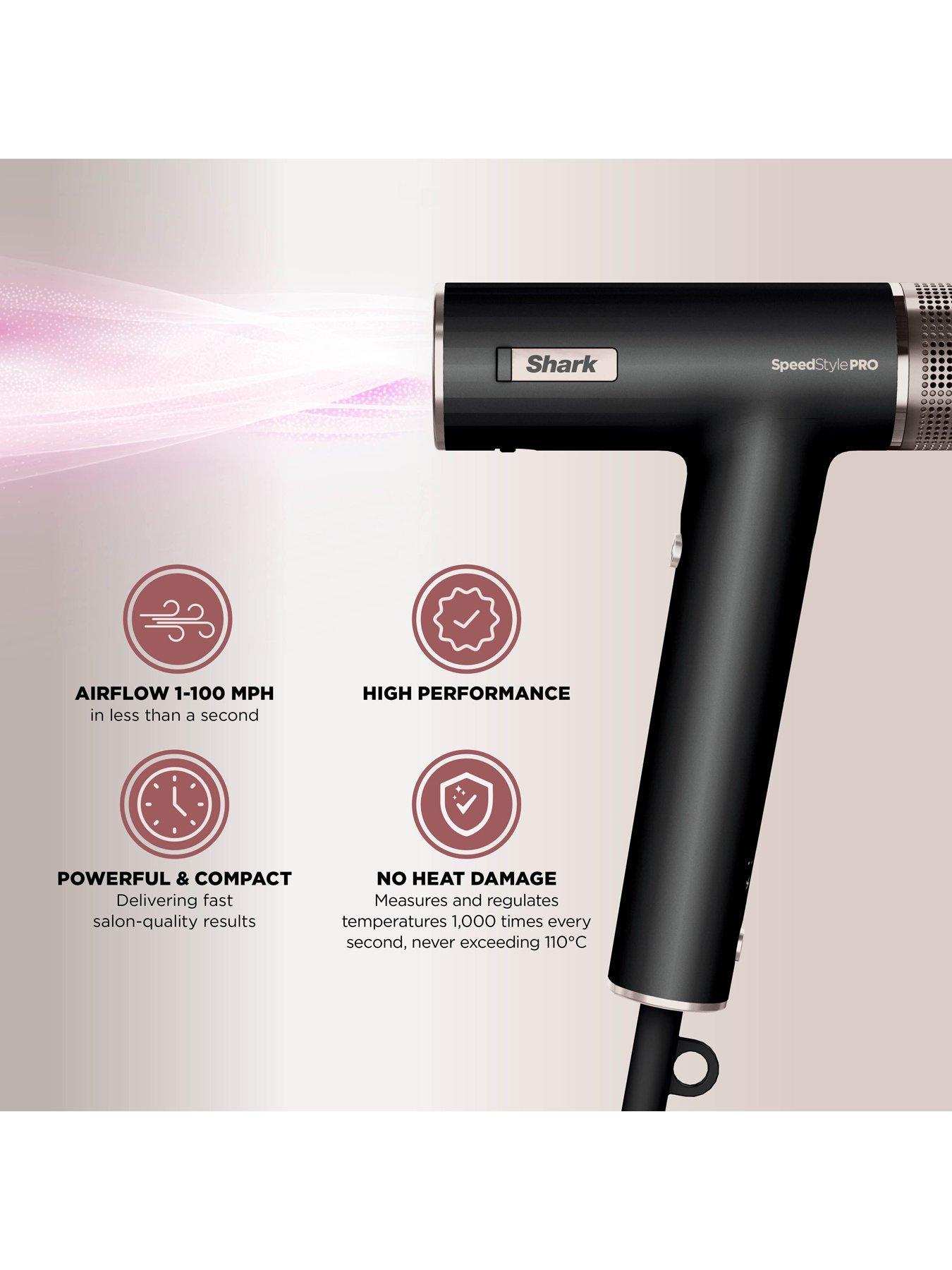 Shark SpeedStyle Pro High-Velocity Hair Dryer System HD701UK | Very