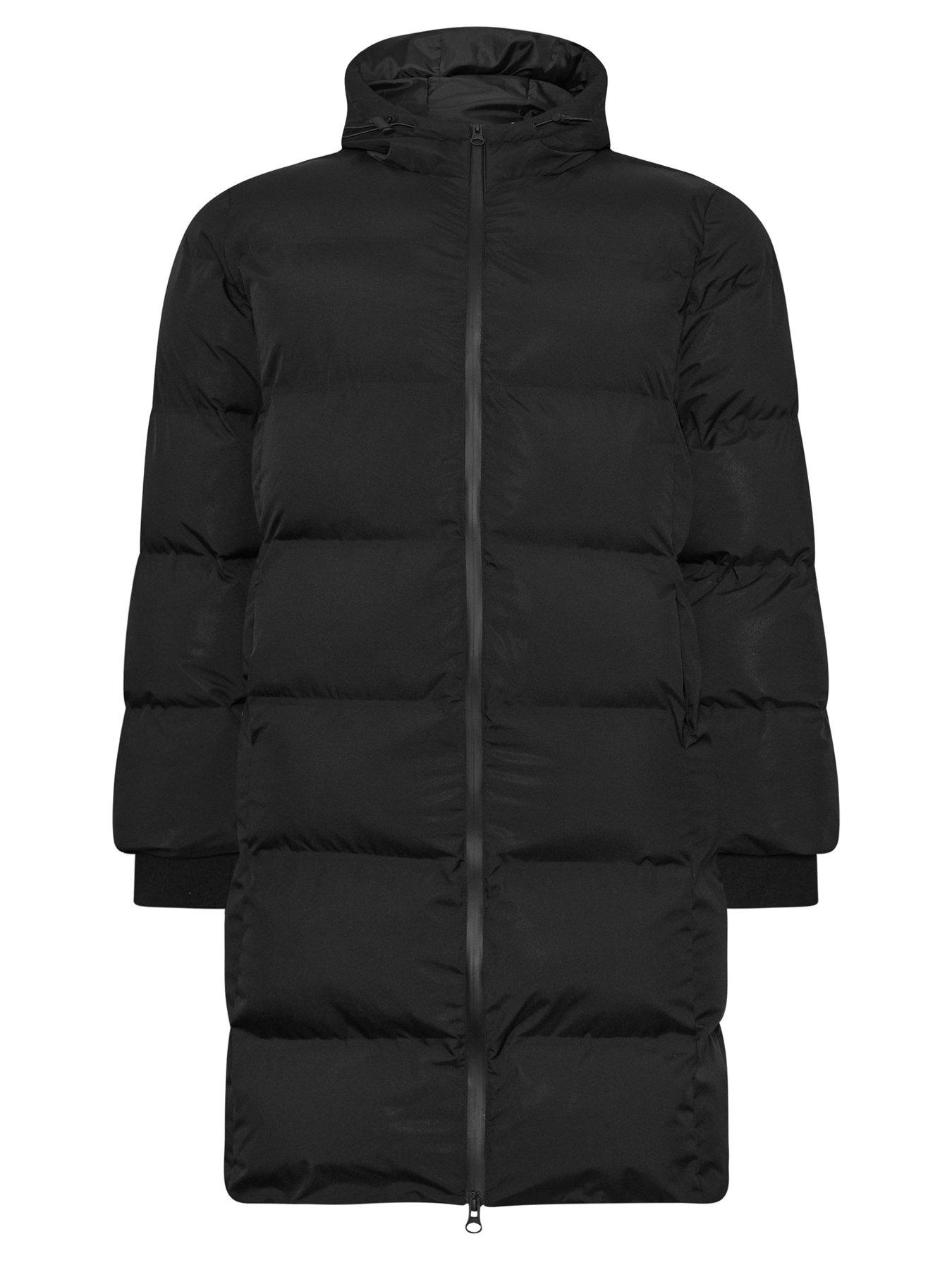 BadRhino Longline Puffer Jacket - Black | Very