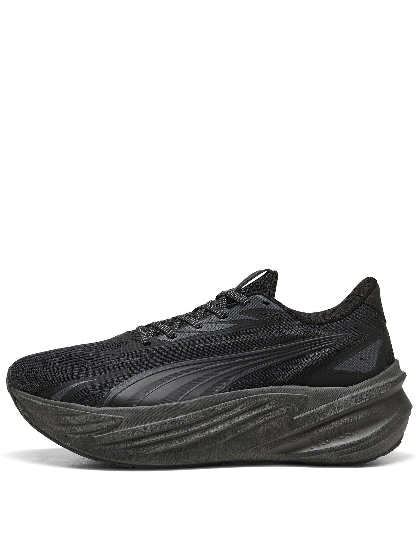 Puma Mens Running Maxima Pro Trainers - Black | Very