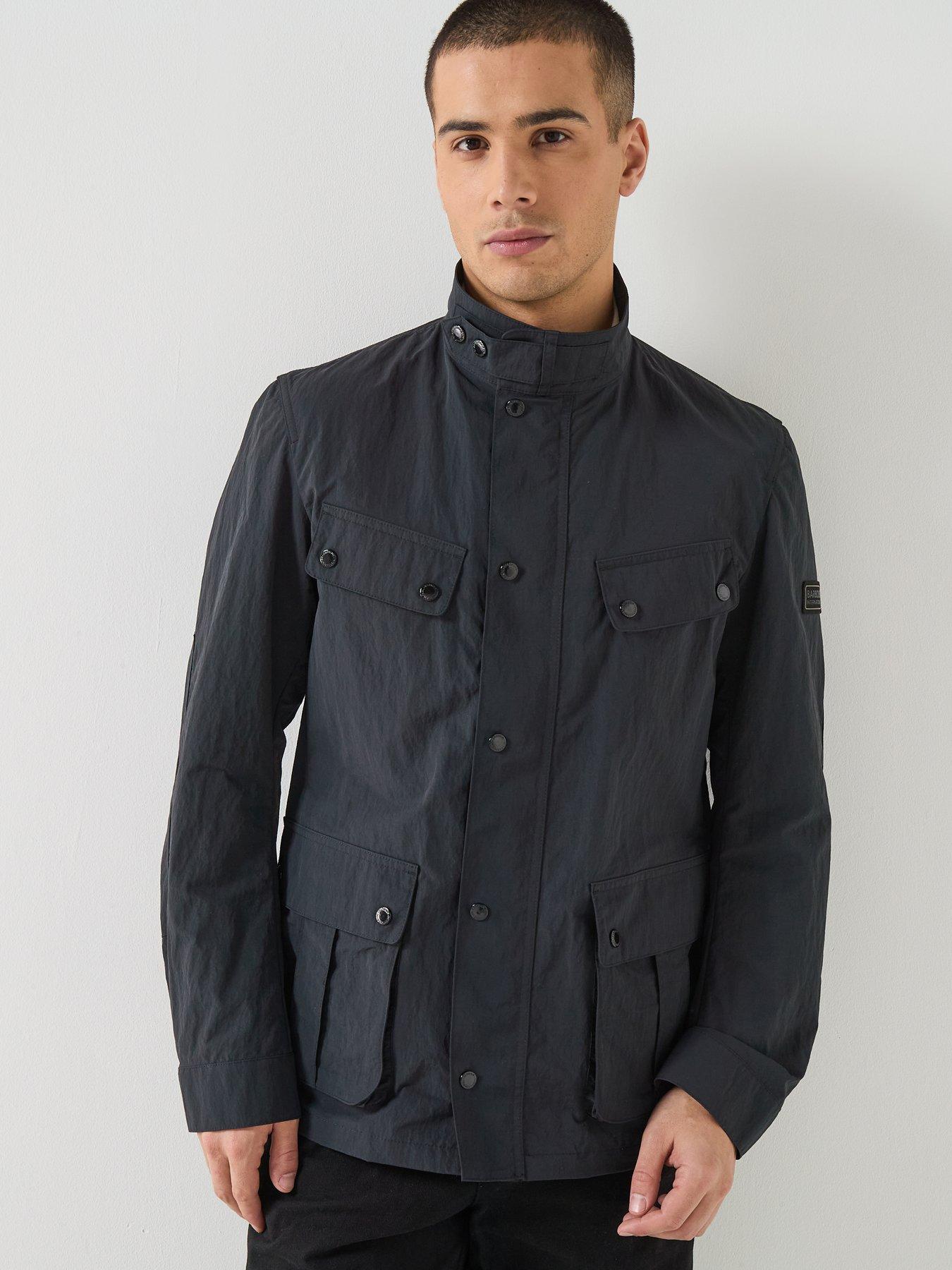 Barbour International Modern Showerproof Duke Jacket - Black | Very