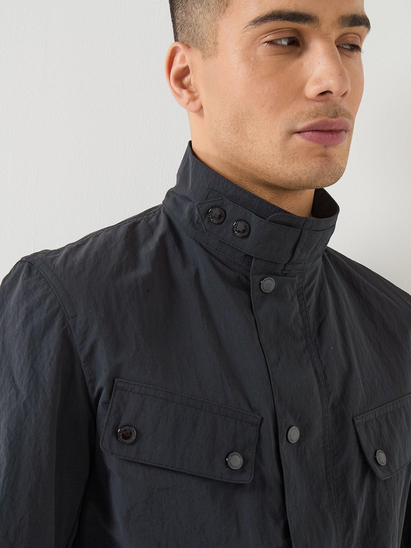 Barbour International Modern Showerproof Duke Jacket - Black | Very