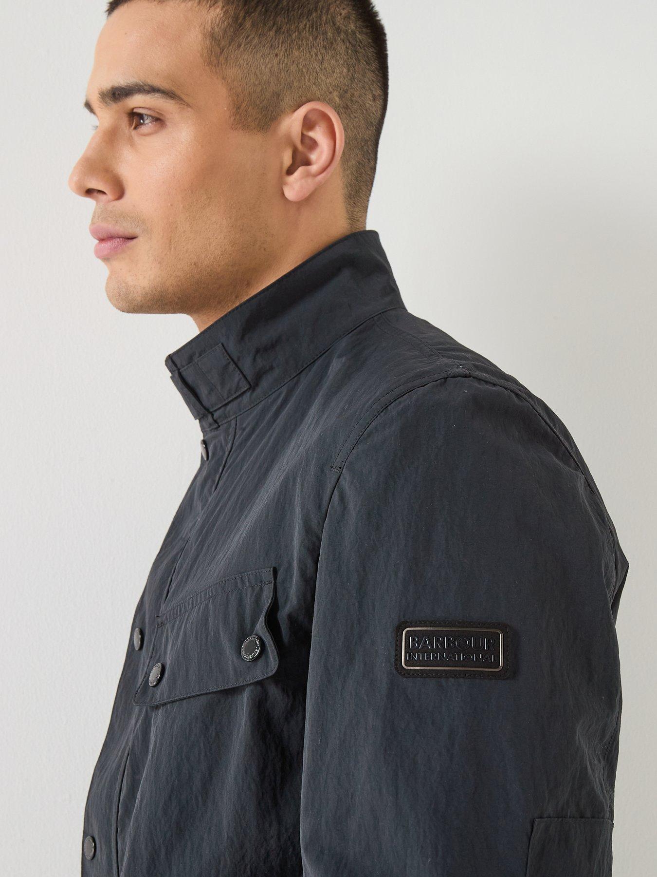 Barbour International Modern Showerproof Duke Jacket - Black | Very