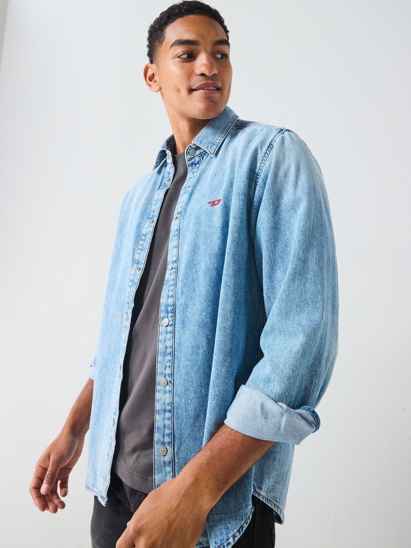Light Blue Diesel Shirt