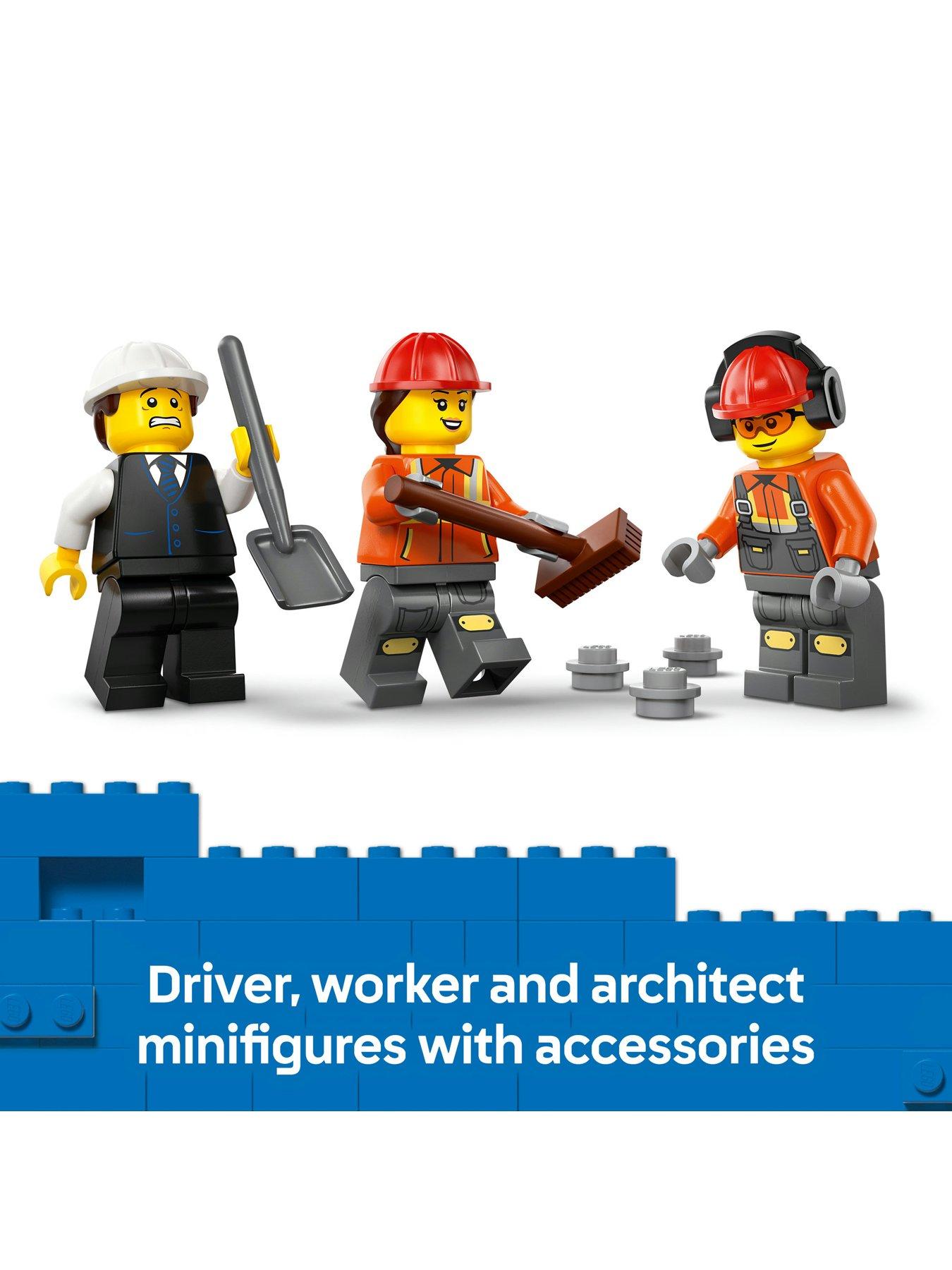 LEGO City Cement Mixer Construction Toy for Kids (60478) | Very