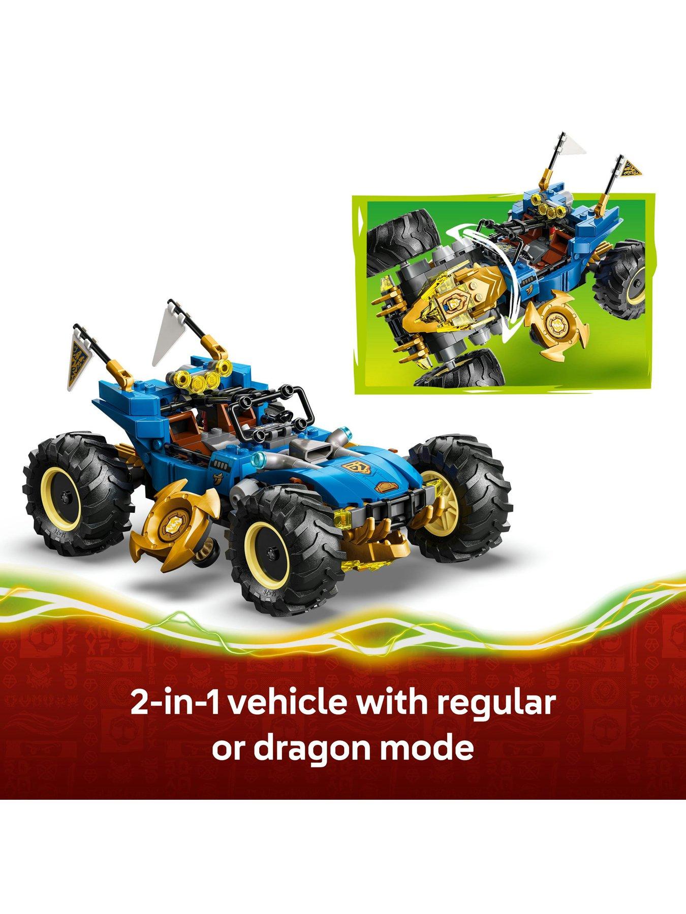 LEGO Ninjago Jay’s Transforming Car Racing Toy (71856) | Very