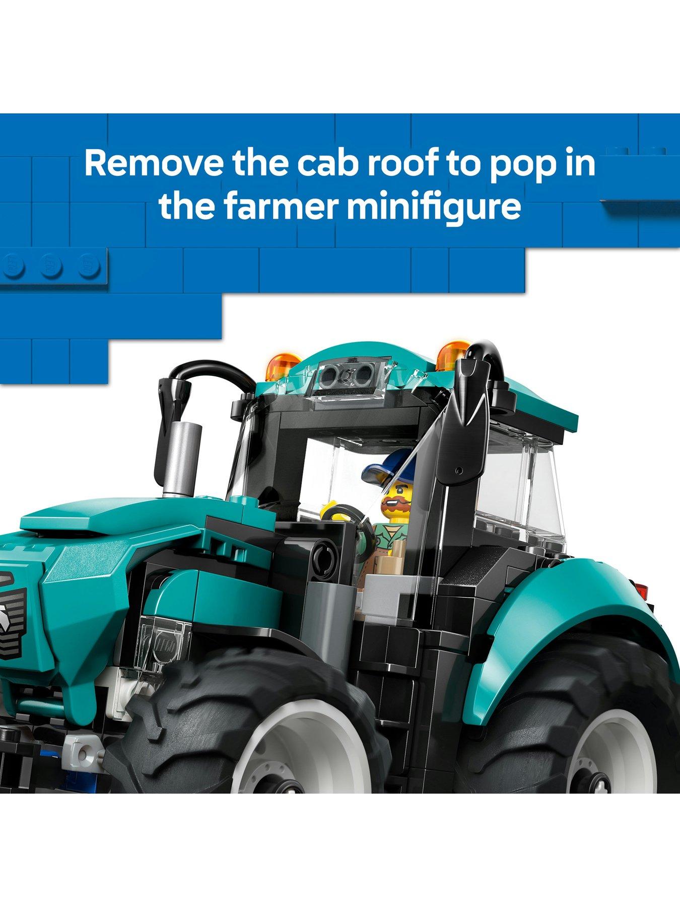 LEGO City Tractor Farm Toy Building Set and Minifigure (60498) | Very