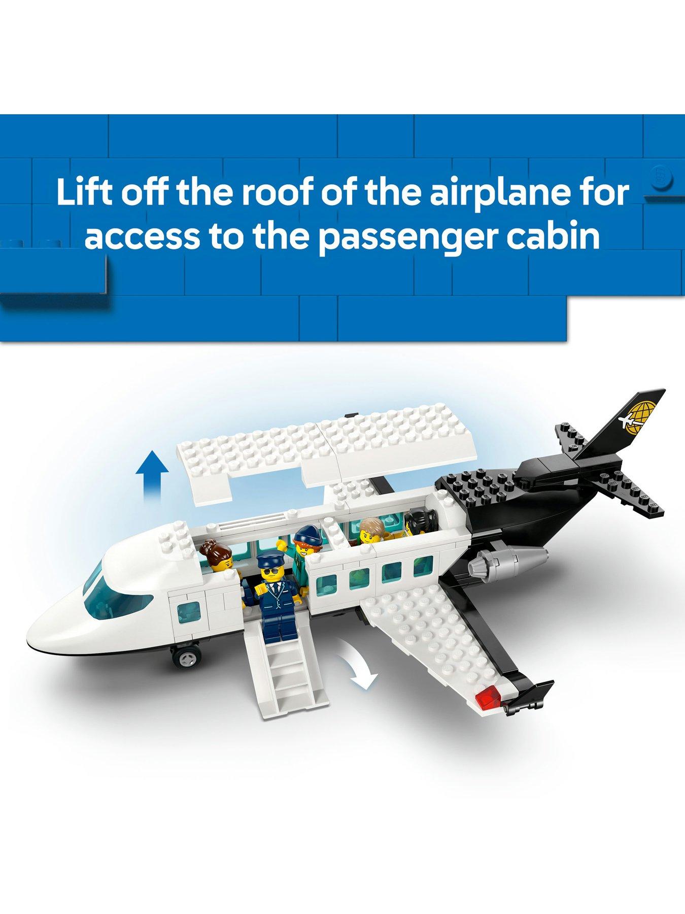 LEGO City Airport with Airplane - Toy Model Airport Set (60502) | Very