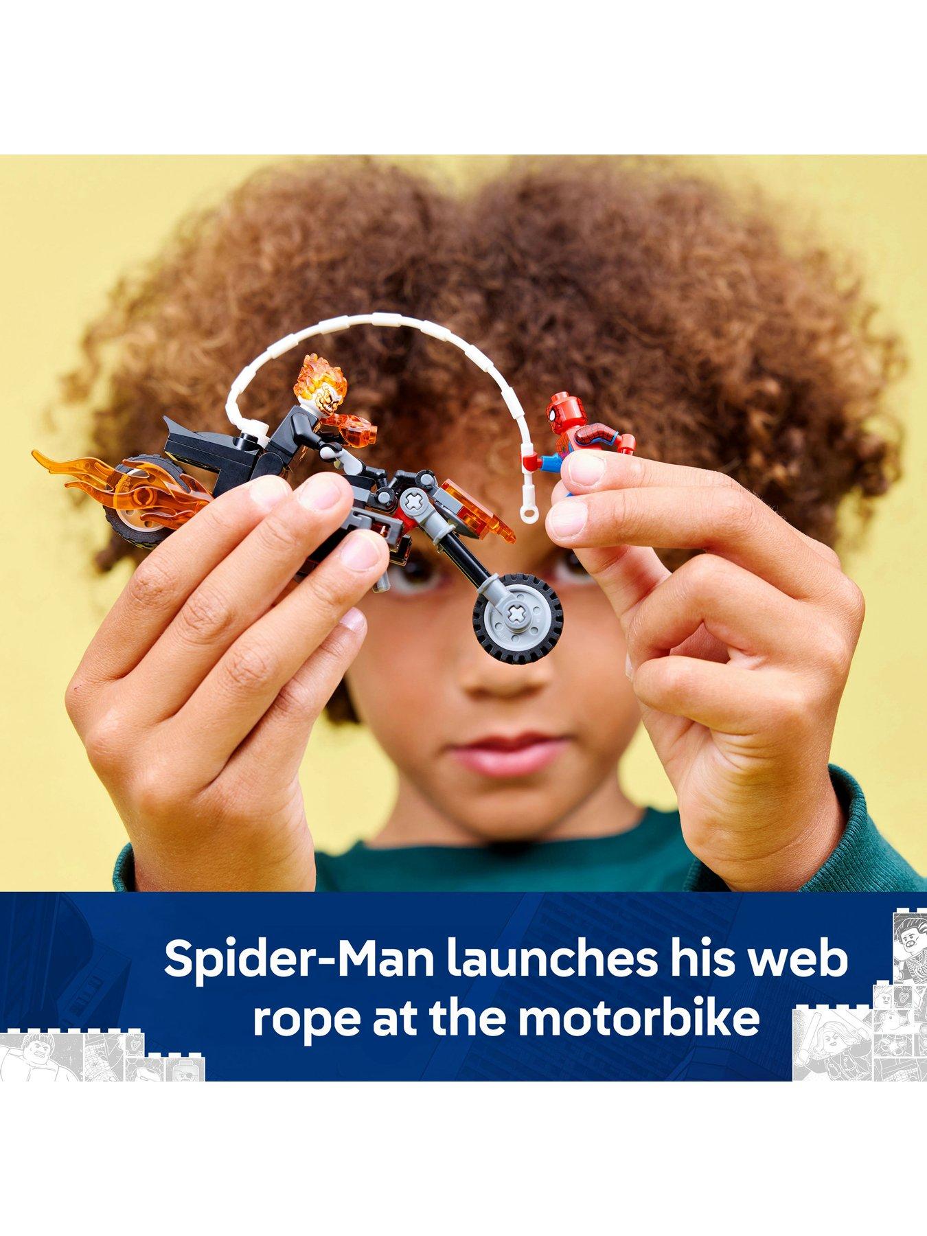 LEGO Super Heroes Spider-Man vs. Ghost Rider Motorcycle (76335) | Very