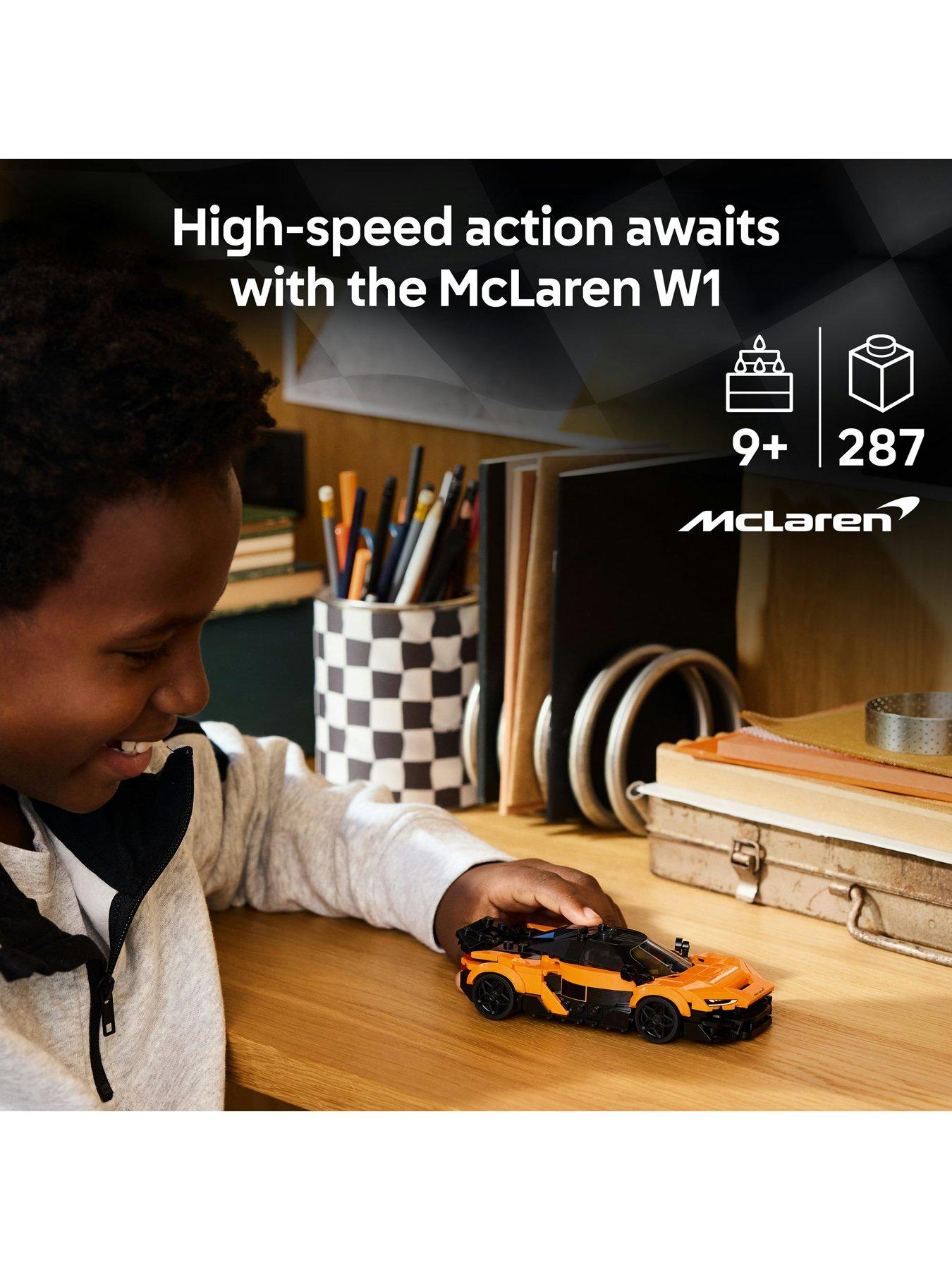 LEGO Speed Champions McLaren W1 Toy Car Model (77257) | Very