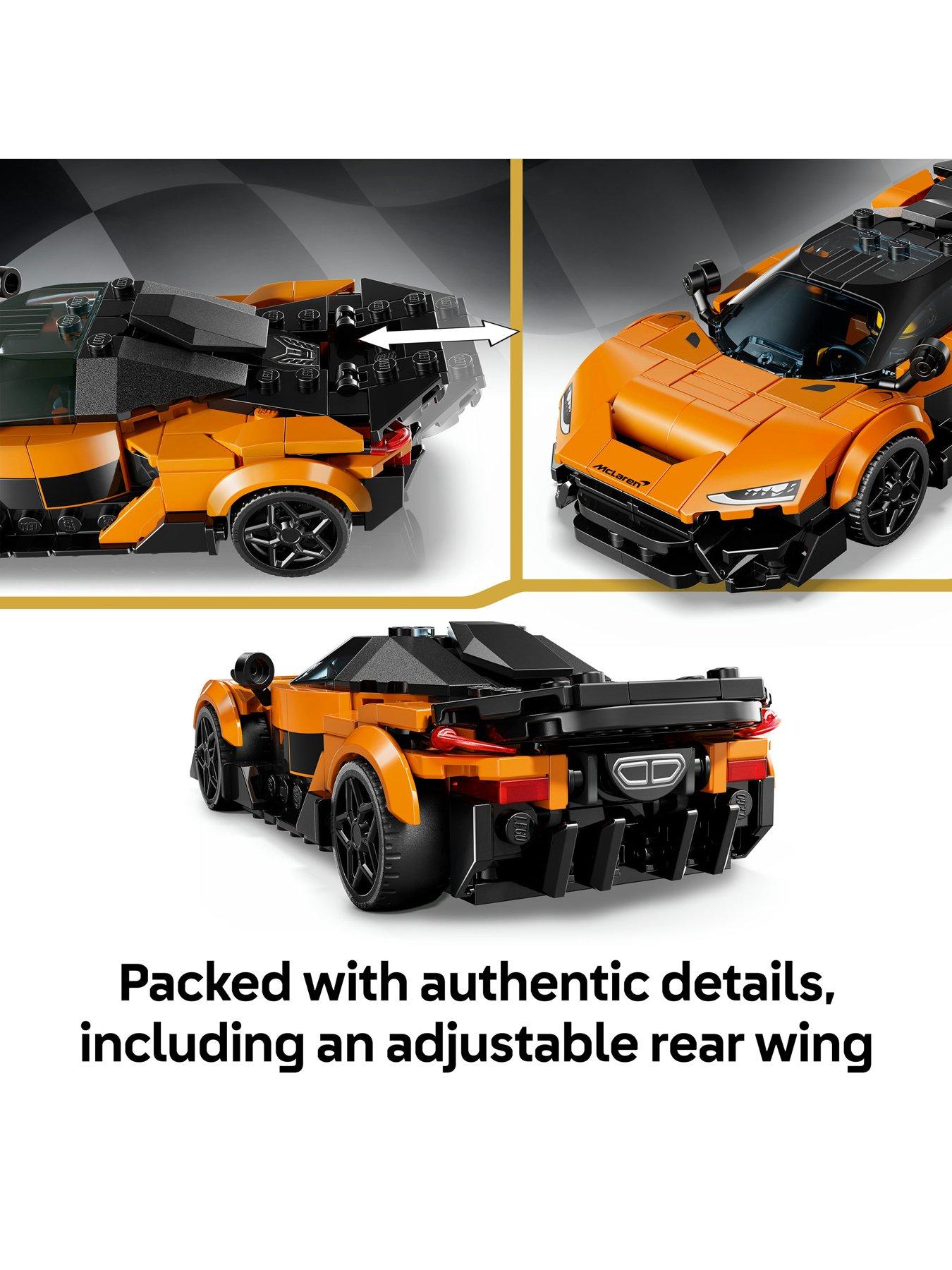 LEGO Speed Champions McLaren W1 Toy Car Model (77257) | Very