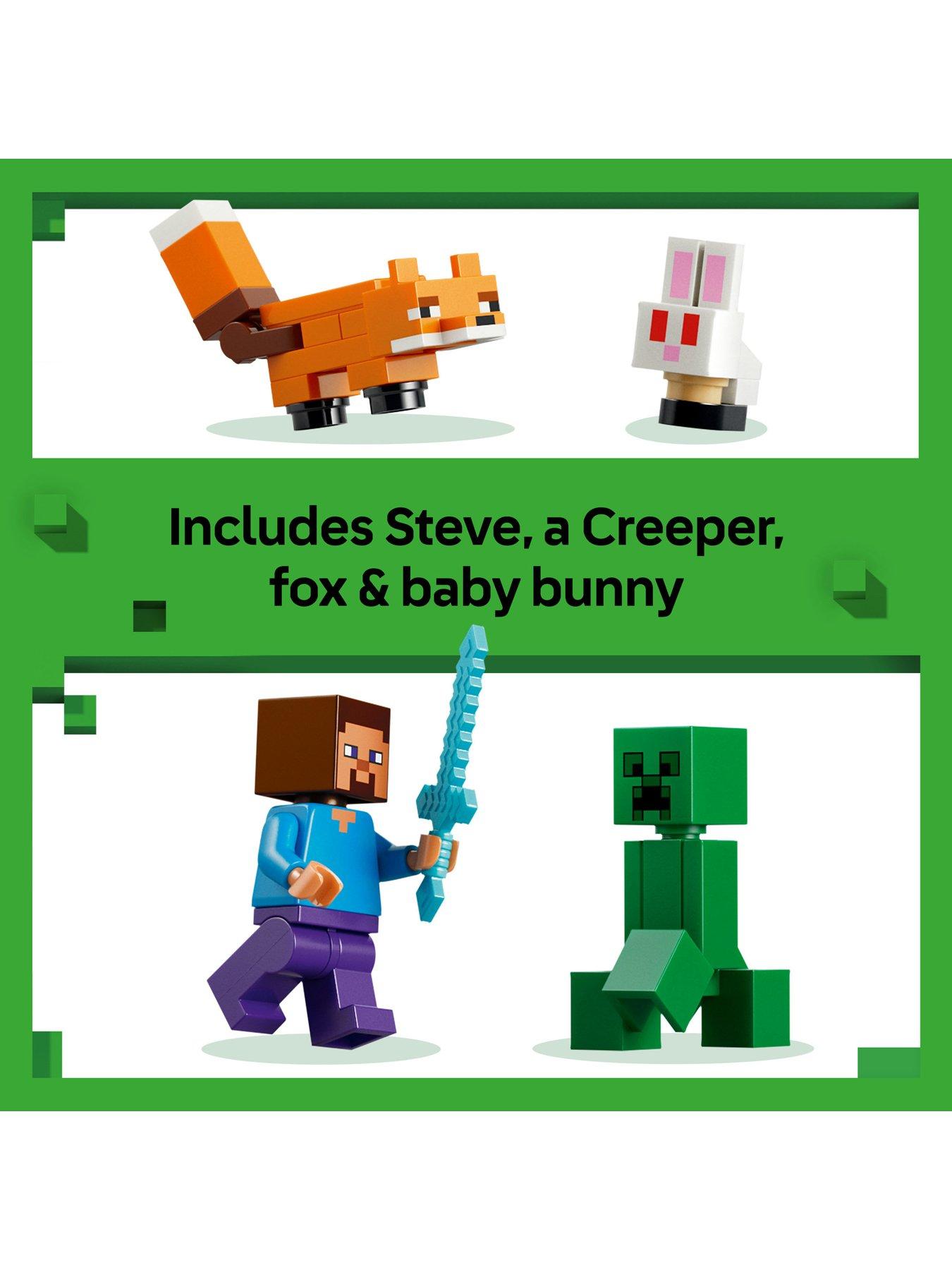 LEGO Minecraft Steve’s Taiga Adventure Toy (21583) | Very