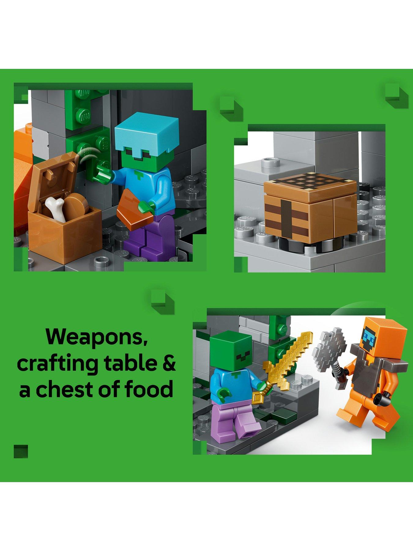 LEGO Minecraft Zombie Dungeon Building Toy (21587) | Very