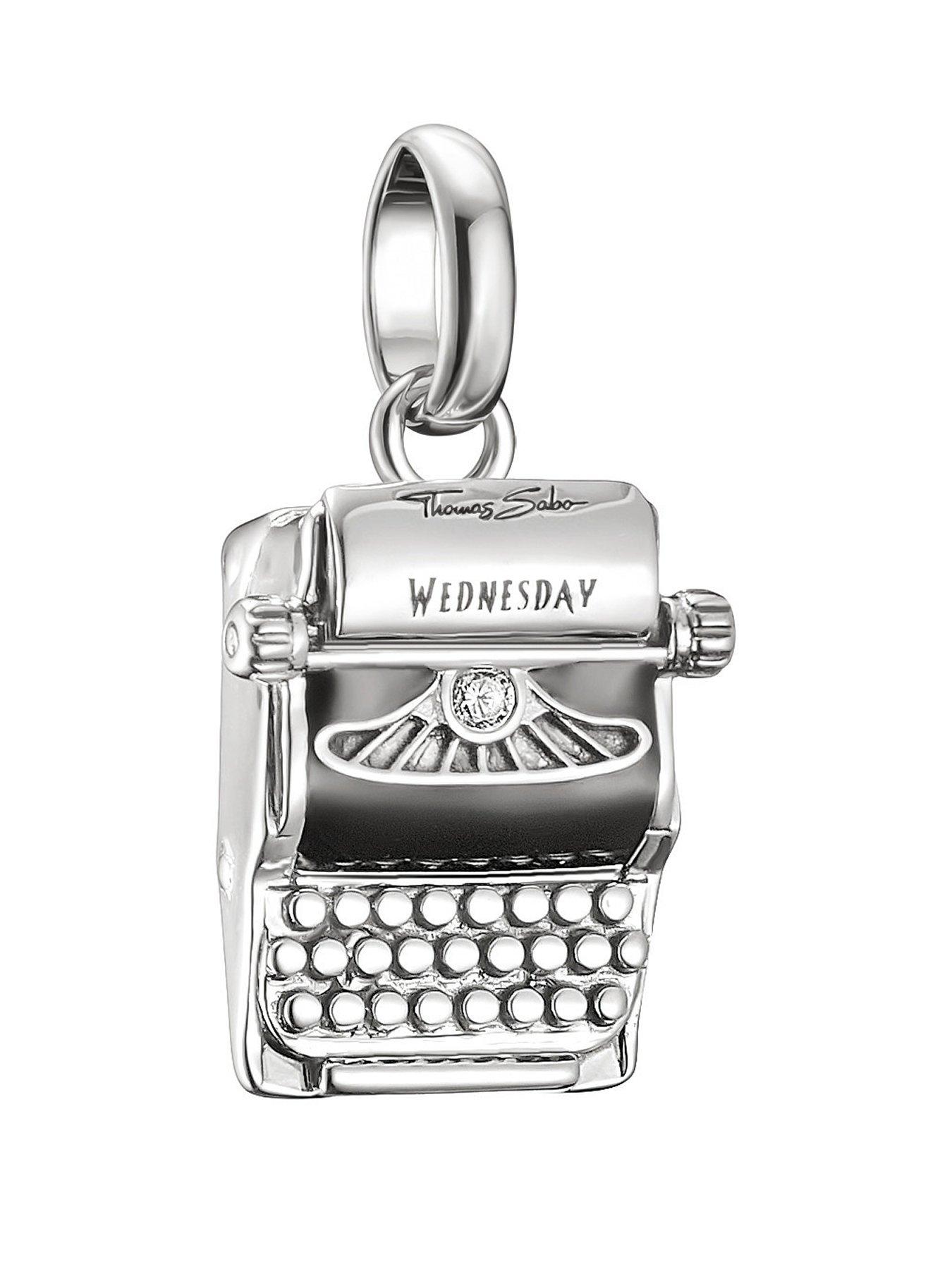 Thomas Sabo Wednesday Typewriter Charm | Very