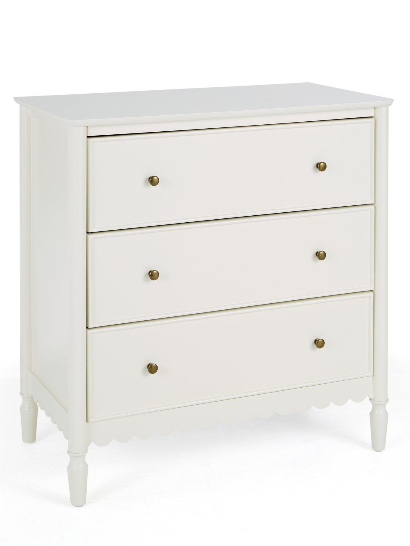 The Very Collection New Scallop 3 Drawer Chest - FSC® Certified | Very