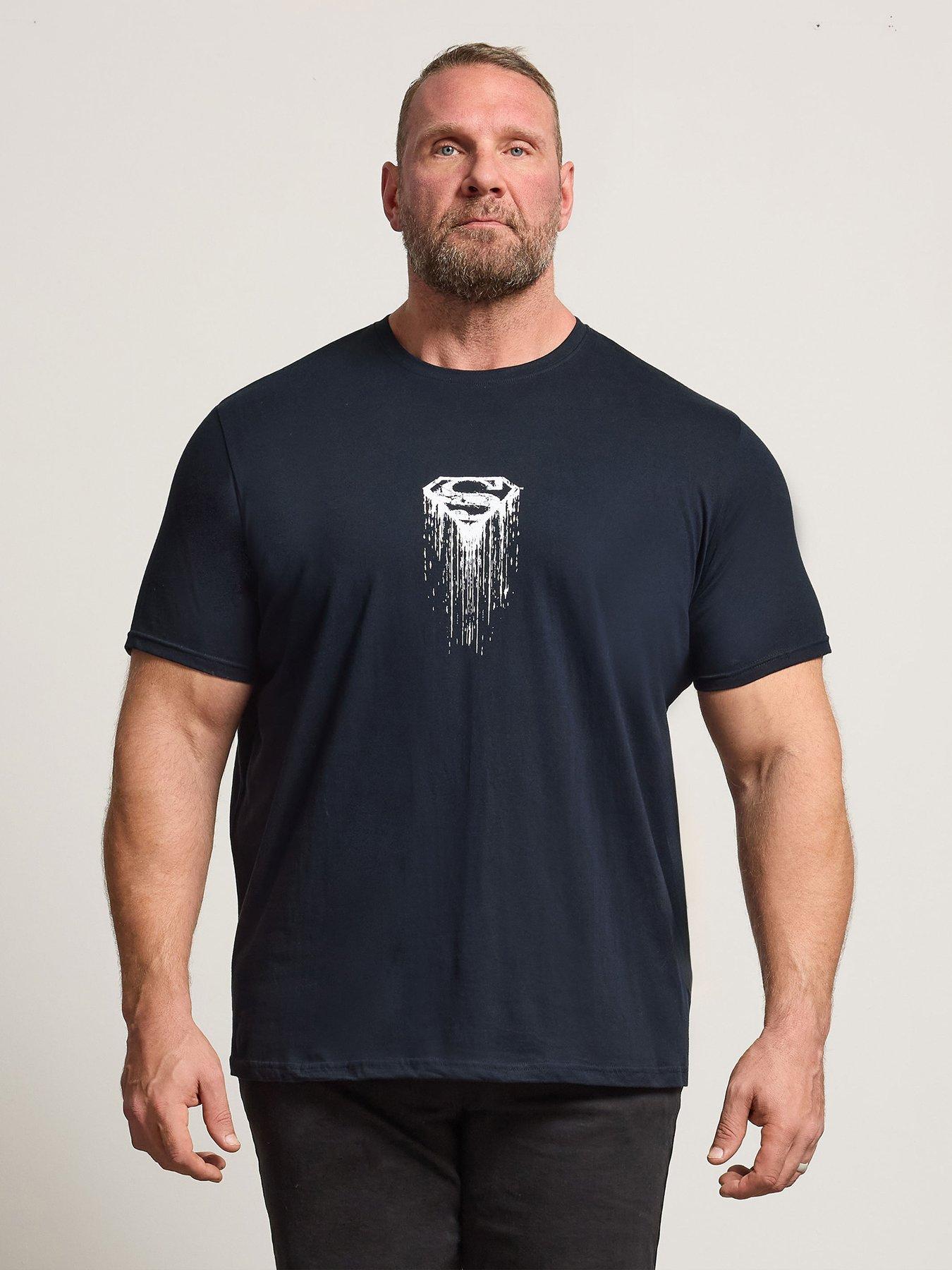 Men | Blue | 7XL | Regular Fit | T-Shirts | Very