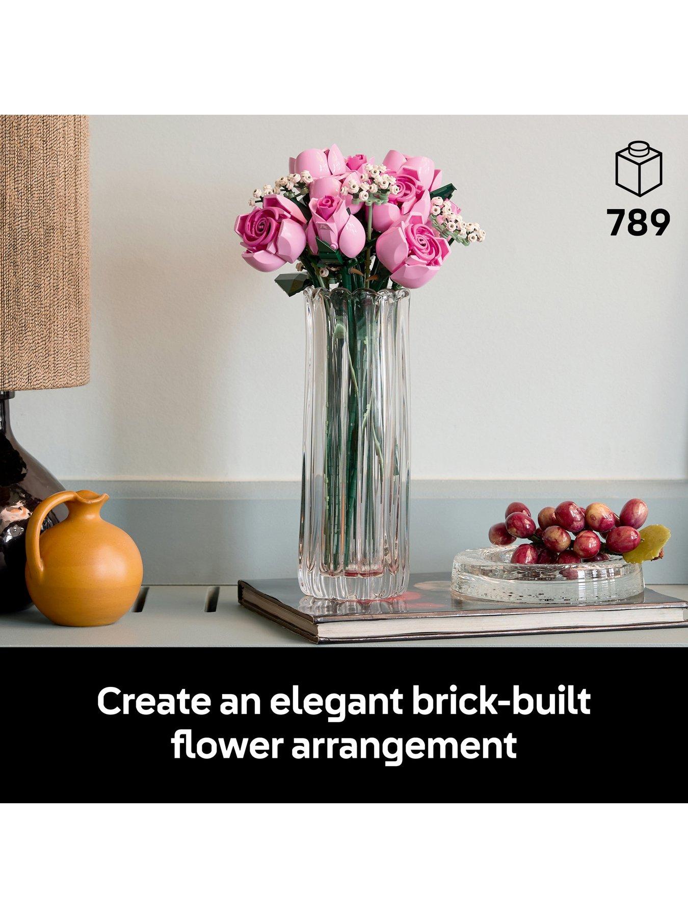 LEGO Botanical Bouquet of Pink Roses Set 10374 | Very