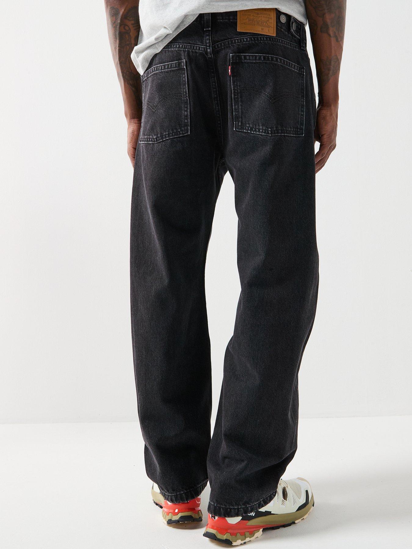 Levi's Baggy Barrel Fit Forget Me Not Jeans - Black | Very