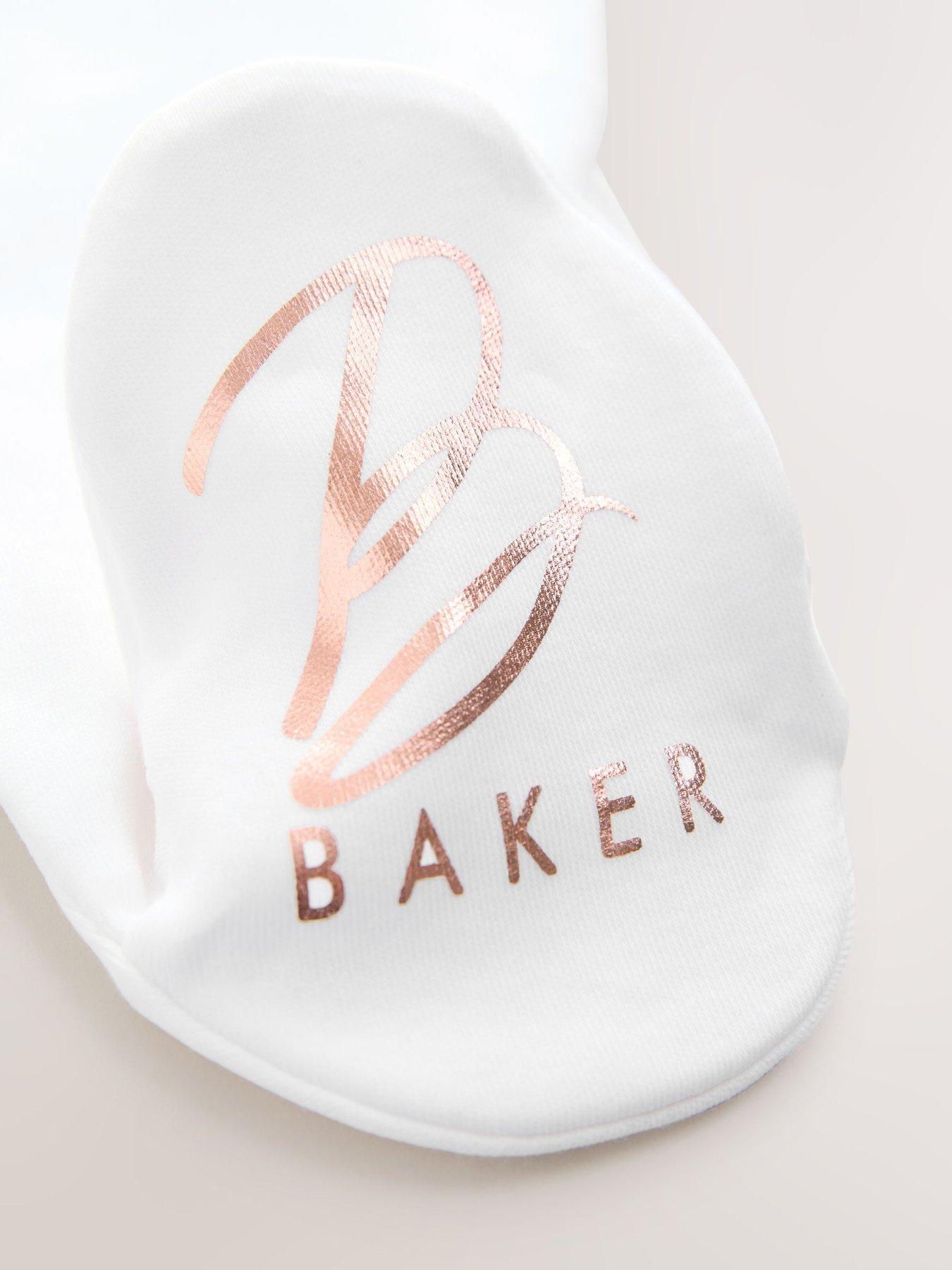 Ted Baker Baby Girls Born In 2026 Bunny Sleepsuit - White | Very