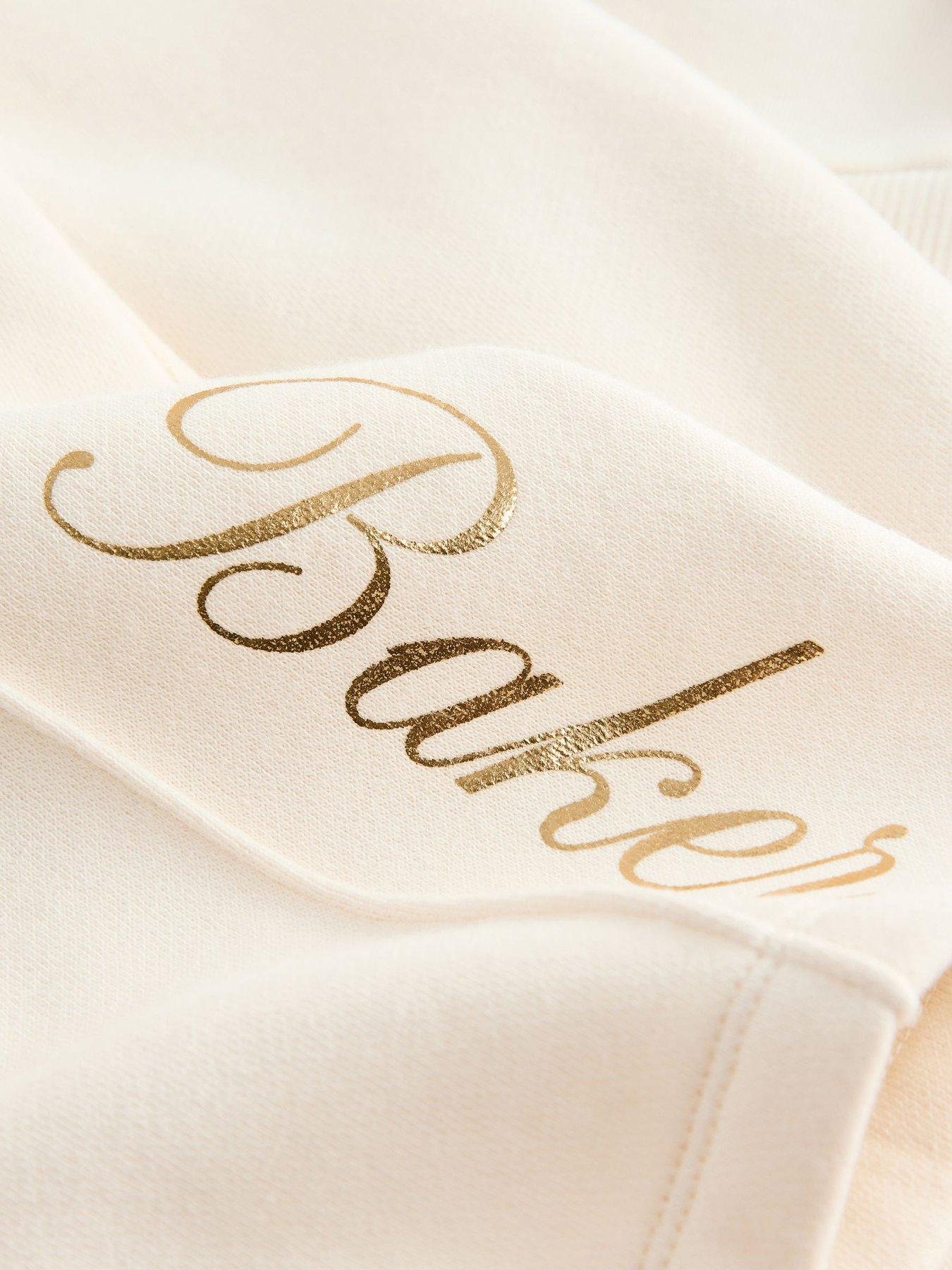 Ted Baker Younger Girls Frill Graphic Set - Cream | Very
