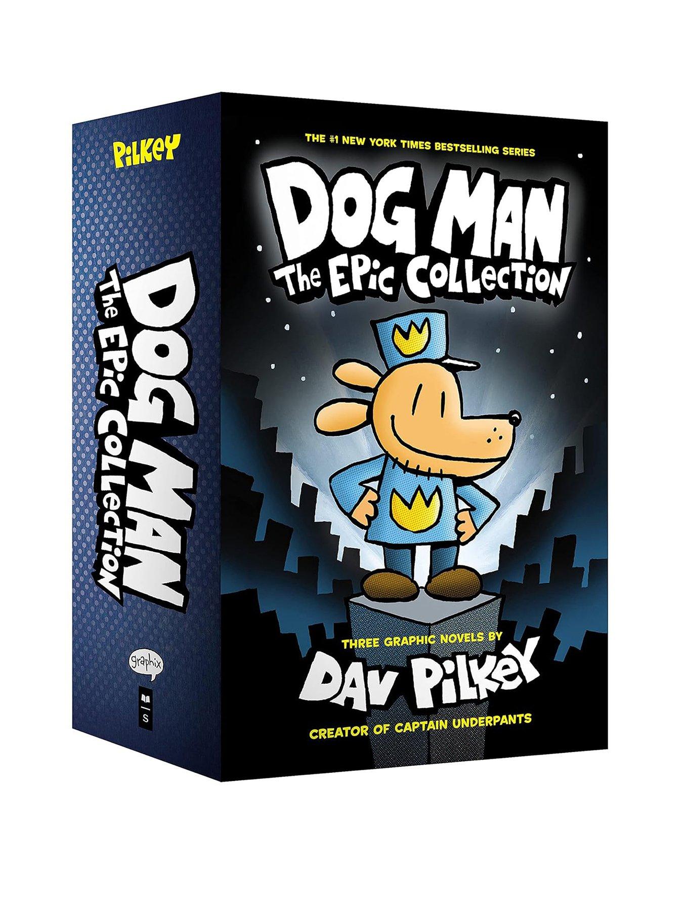 Dog Man The Epic Collection Book Set Volumes 1-3 | Very