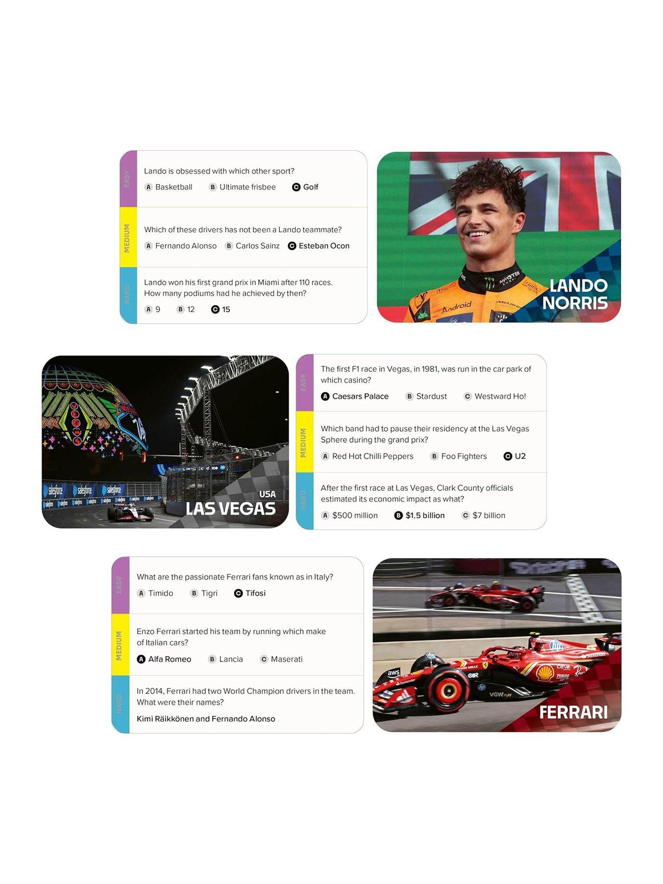 F1 Grand Prix Trivia Game - Test Your Formula One Knowledge | Very