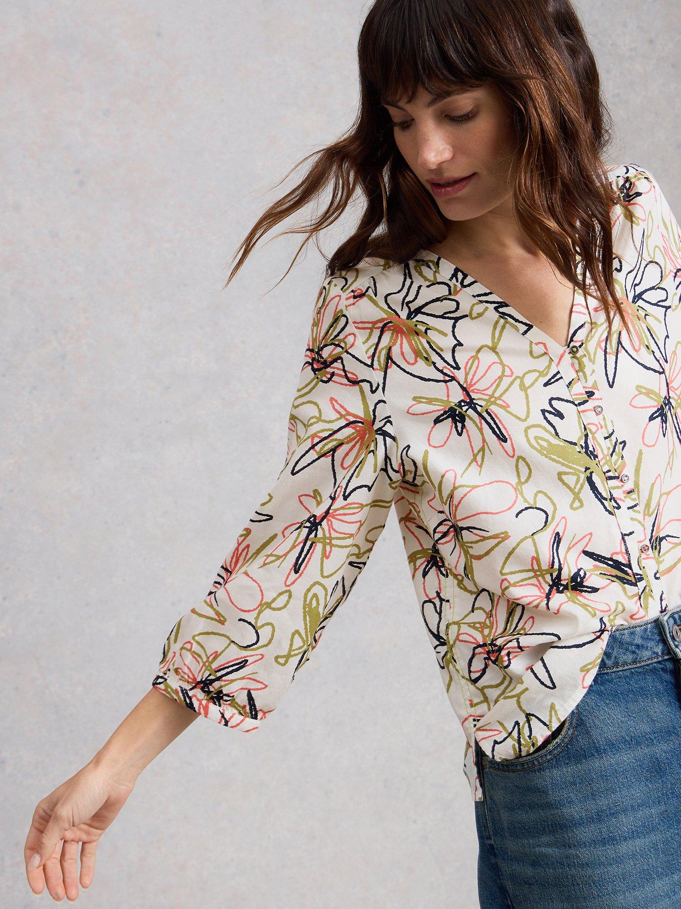 White Stuff Ruby Cotton Top - White | Very