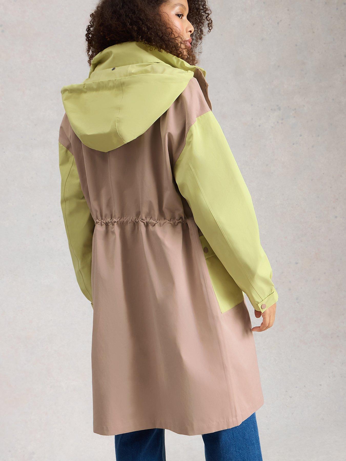 White Stuff Beth Waterproof Coat - Green | Very