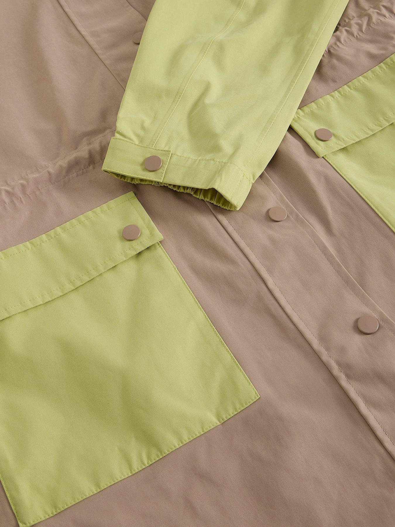 White Stuff Beth Waterproof Coat - Green | Very