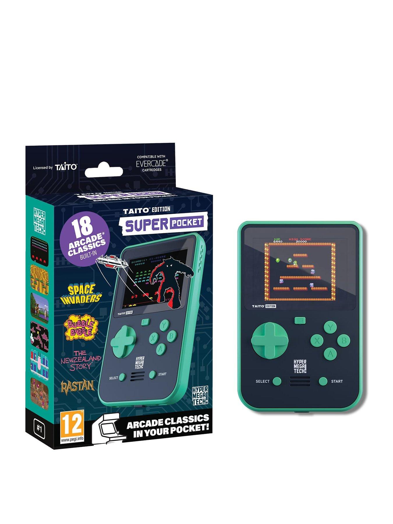 HyperMegaTech Taito Super Pocket Handheld Gaming Device | Very