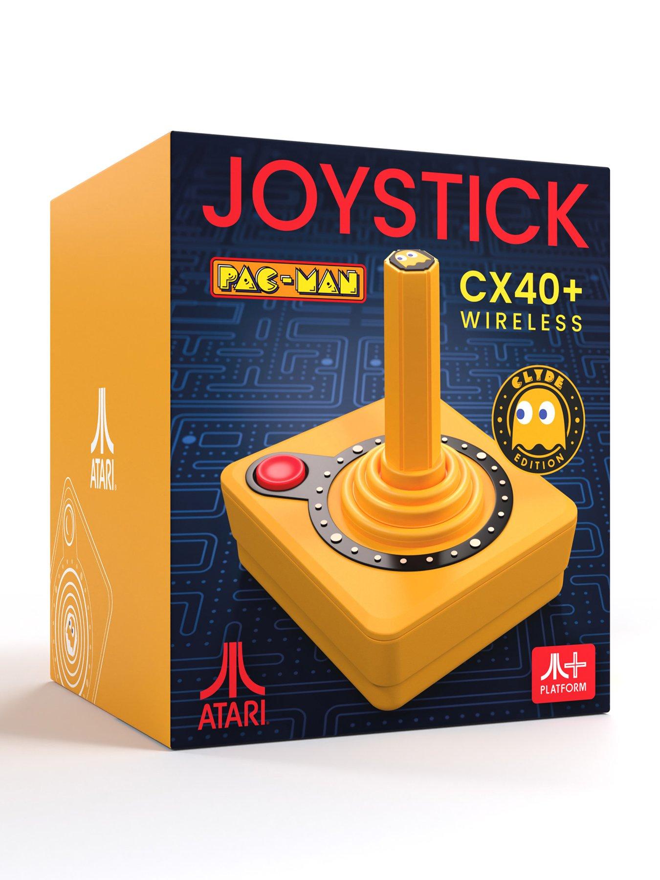 Retro Games Pac-Man CX-40+ Wireless Joystick - Orange | Very