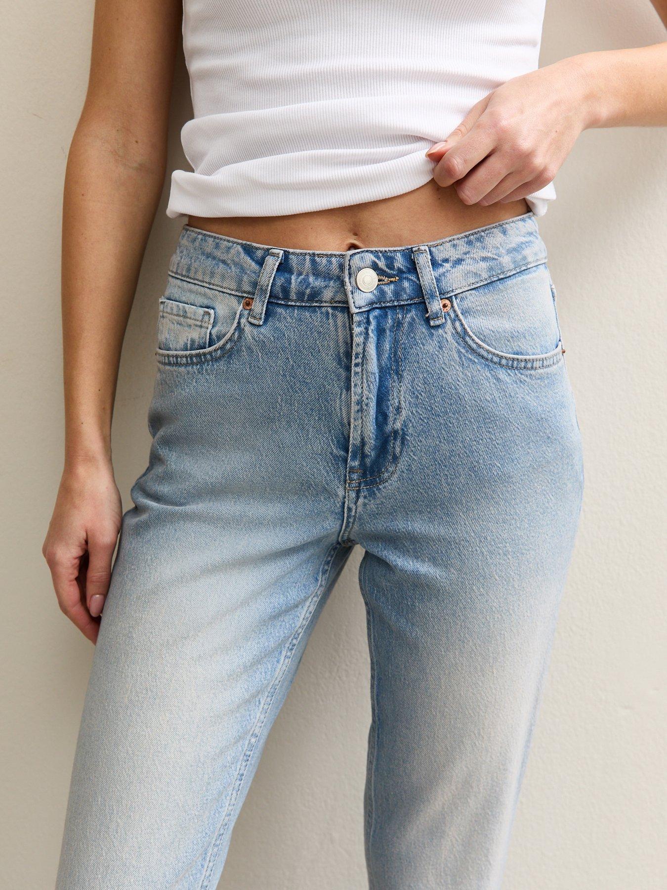 New Look Light Blue Wash Ruby Straight Leg Jeans | Very