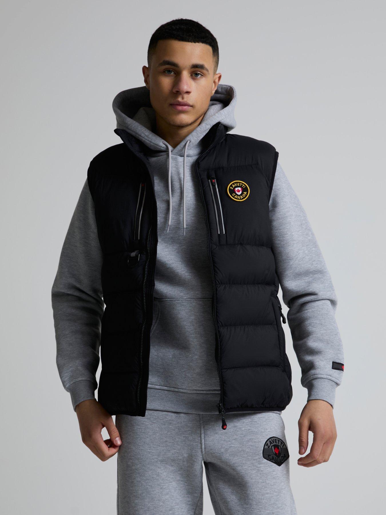 Zavetti Canada Atlin 2.0 Puffer Reflective Gilet - Black | Very