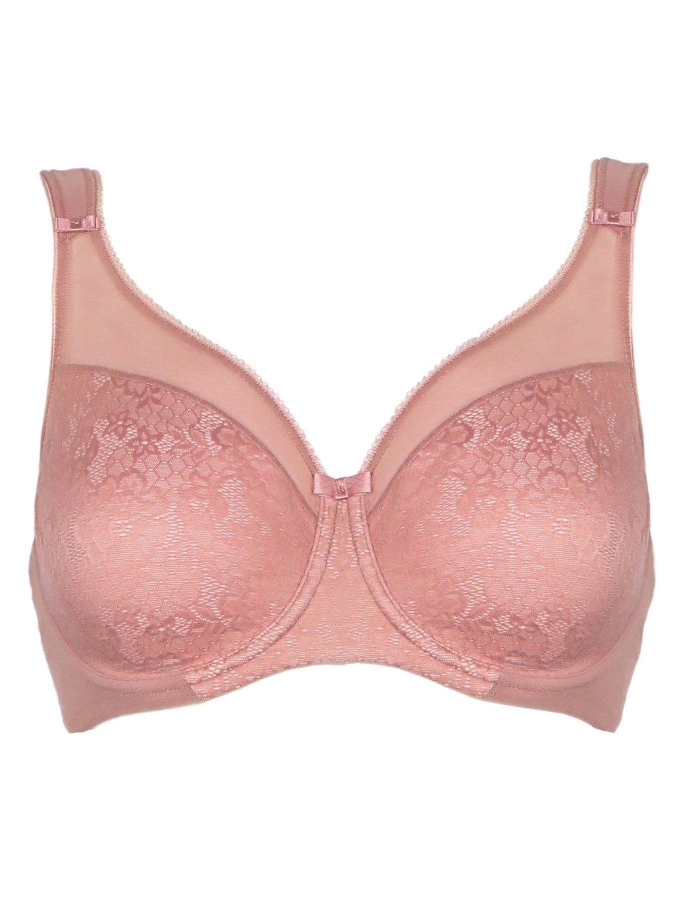 Berlei Beauty Underwired Minimiser Bra - Ash Rose | Very