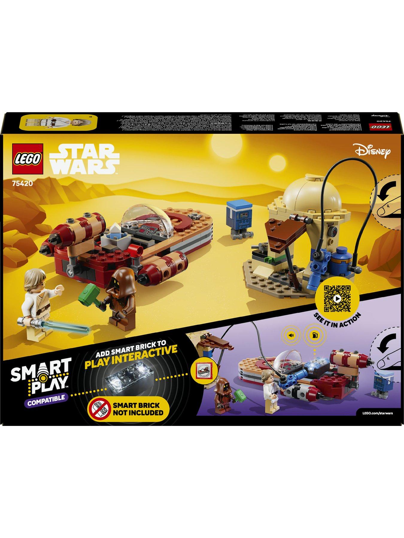LEGO Star Wars SMART Play: Luke’s Landspeeder Set 75420 | Very