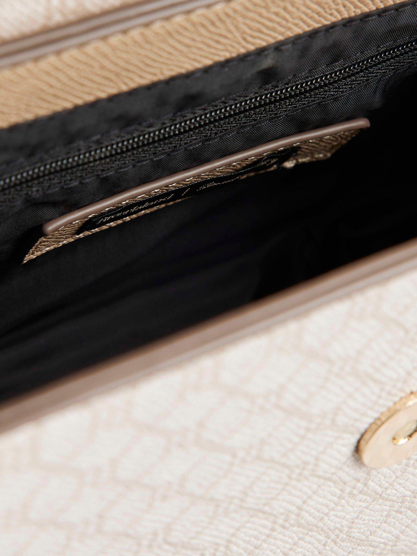 River Island Monogram Panelled Mini Tote Bag - Beige | Very