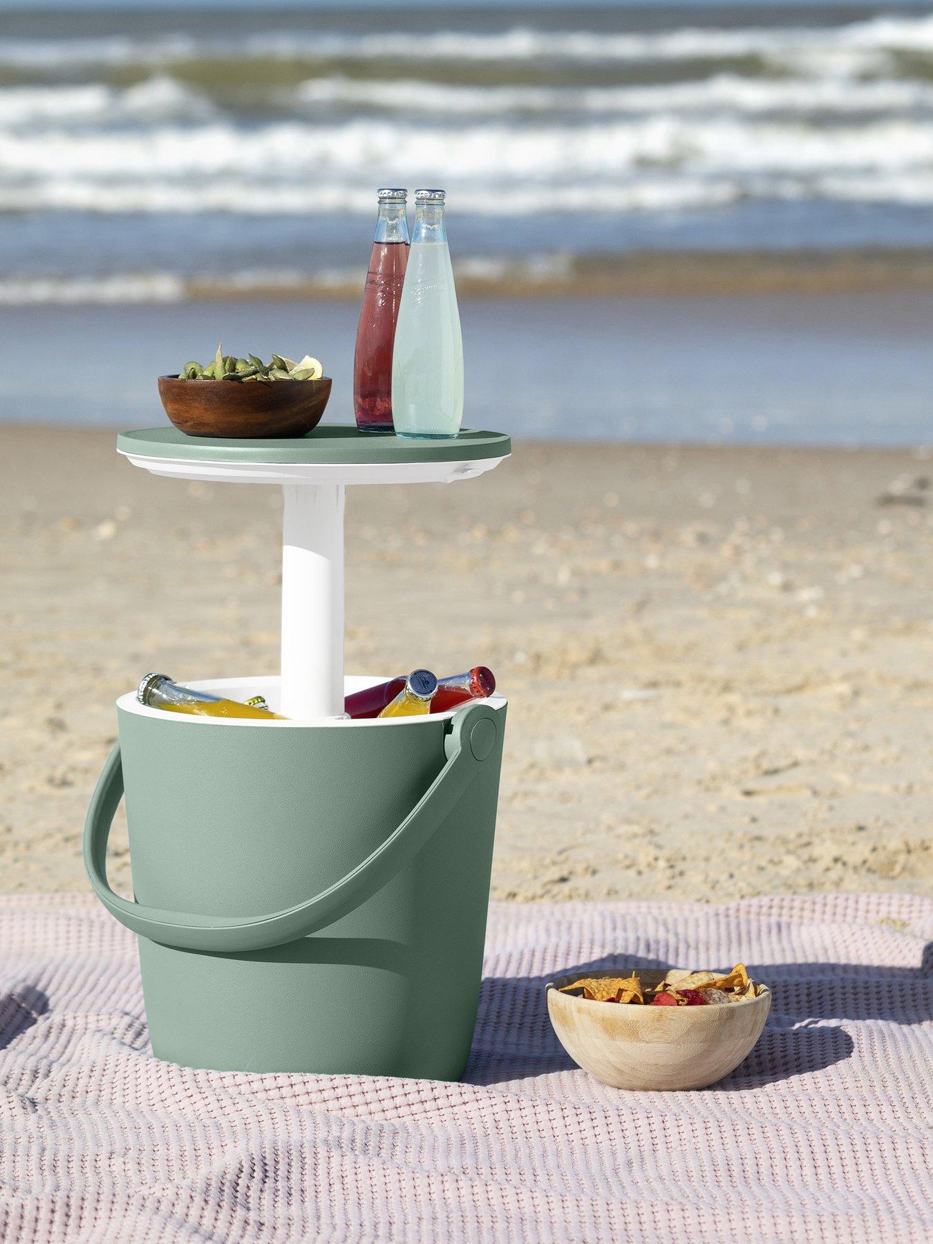 Keter Go Bar 16L Portable Cooler Table - Vintage Green | Very