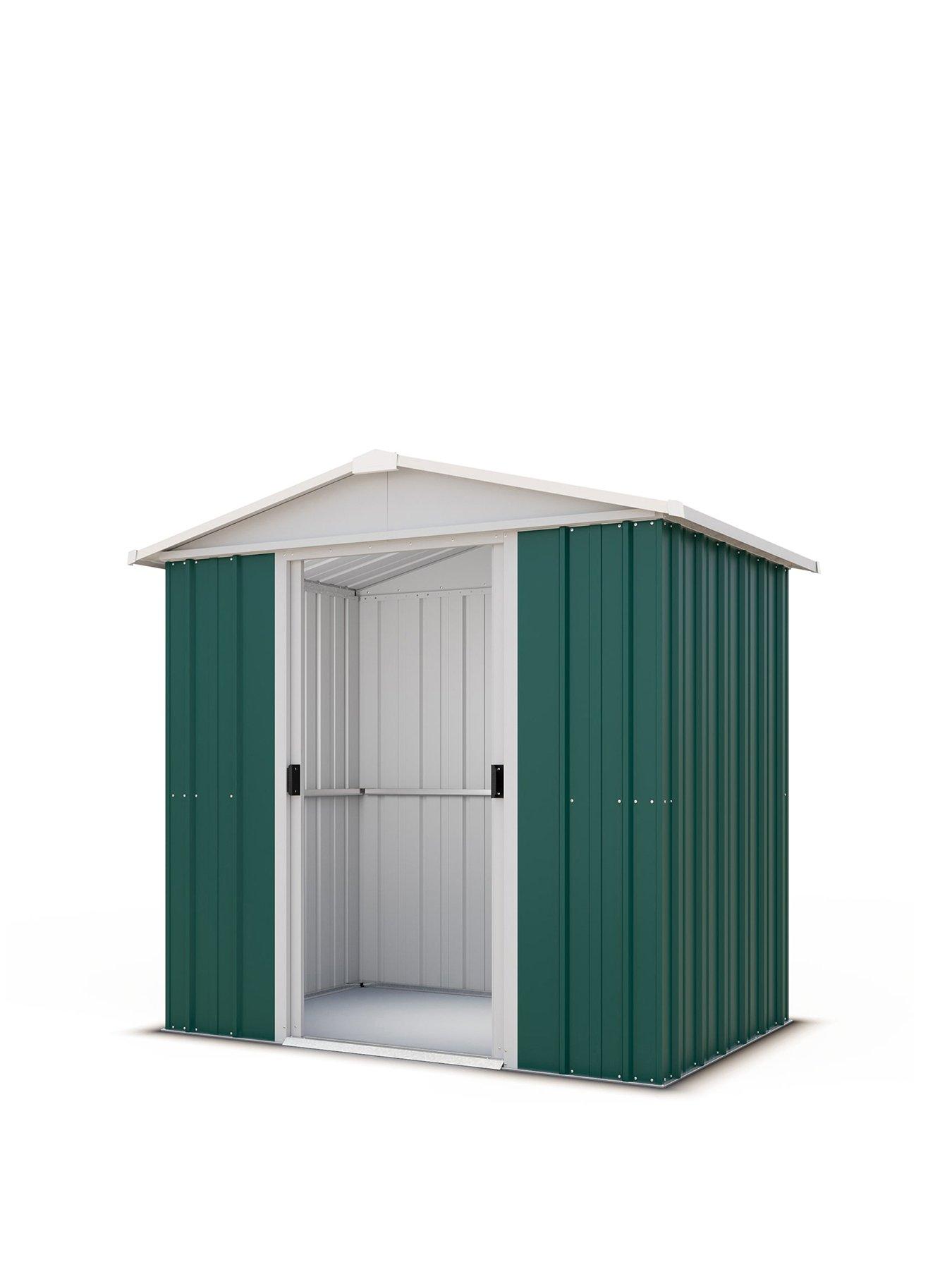 Yardmaster 6 X 6 ft Apex Roof Metal Shed | Very