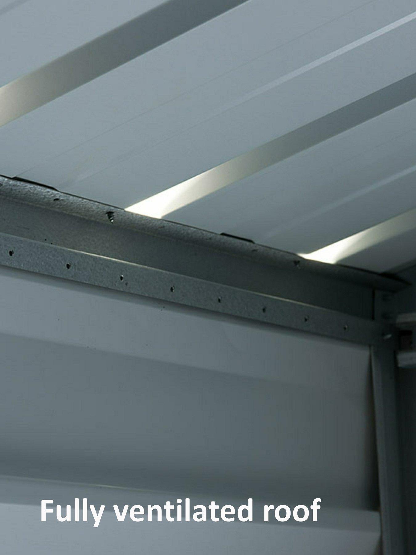 Yardmaster 6 X 6 ft Apex Roof Metal Shed | Very