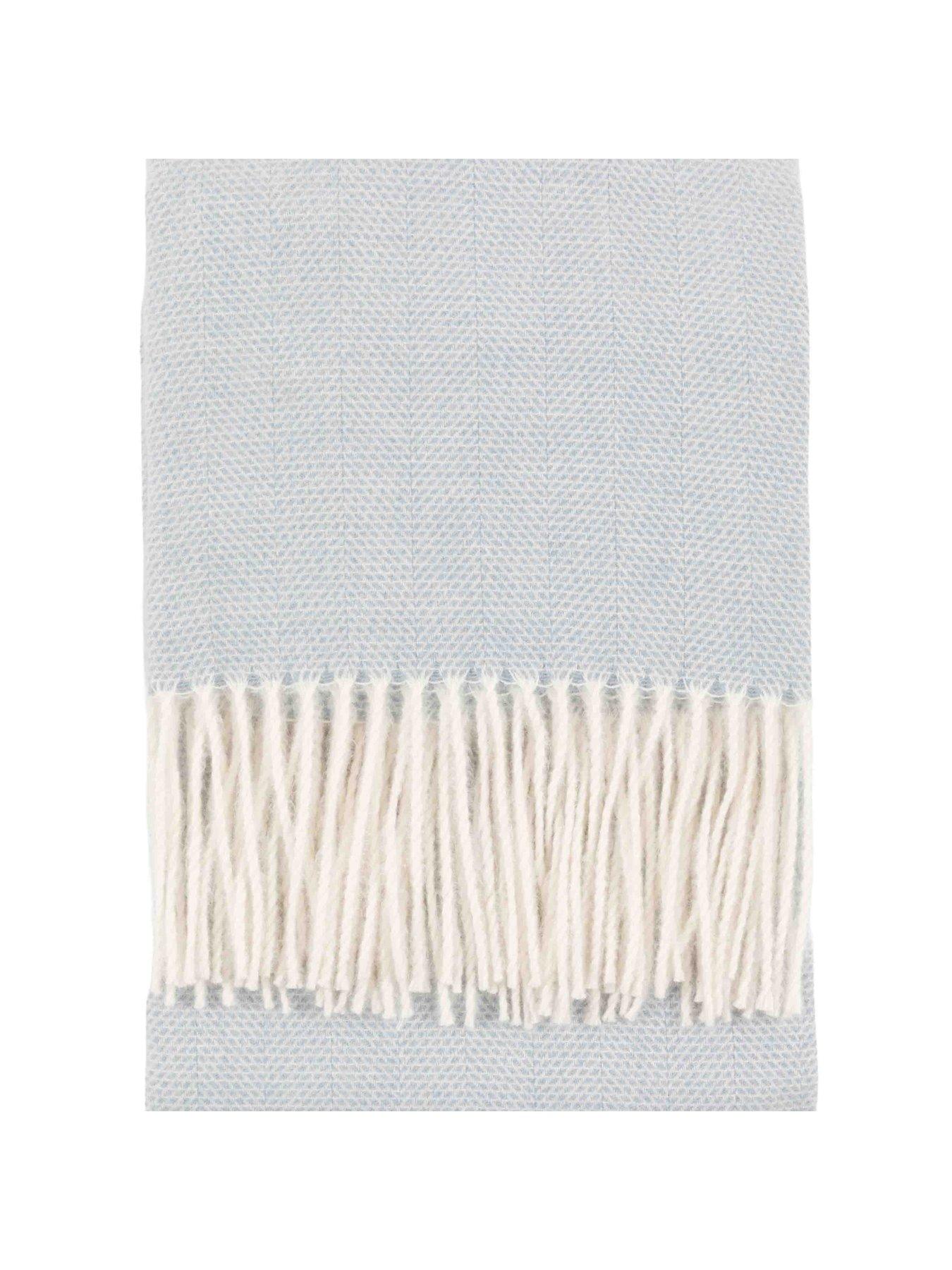 Gallery Direct Faux Cashmere Herringbone Throw | Very