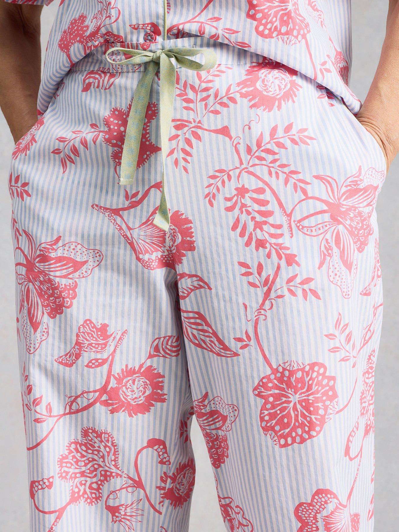 White Stuff Nina Lightweight Pyjama Bottoms - Blue | Very