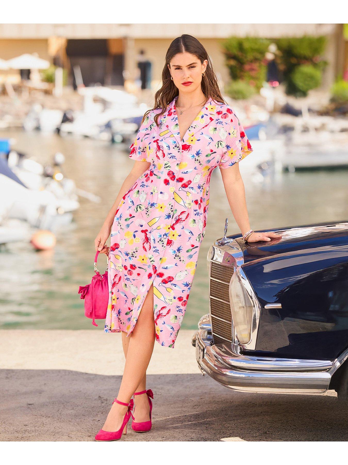Joe Browns Fun In The Sun Dress - Pink | Very