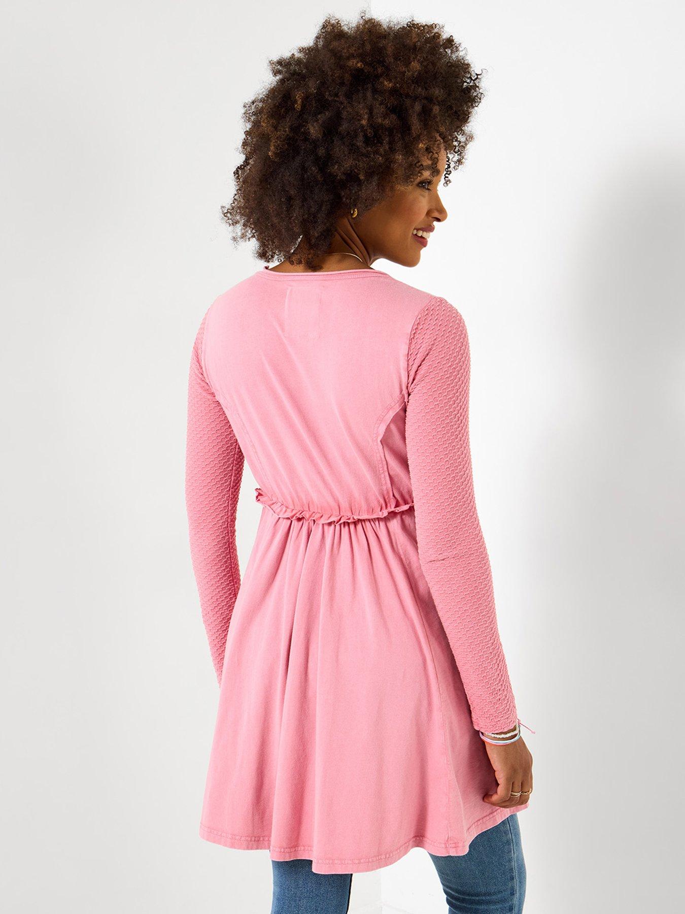 Joe Browns Pretty as a Picture Jersey Tunic Top - Pink | Very