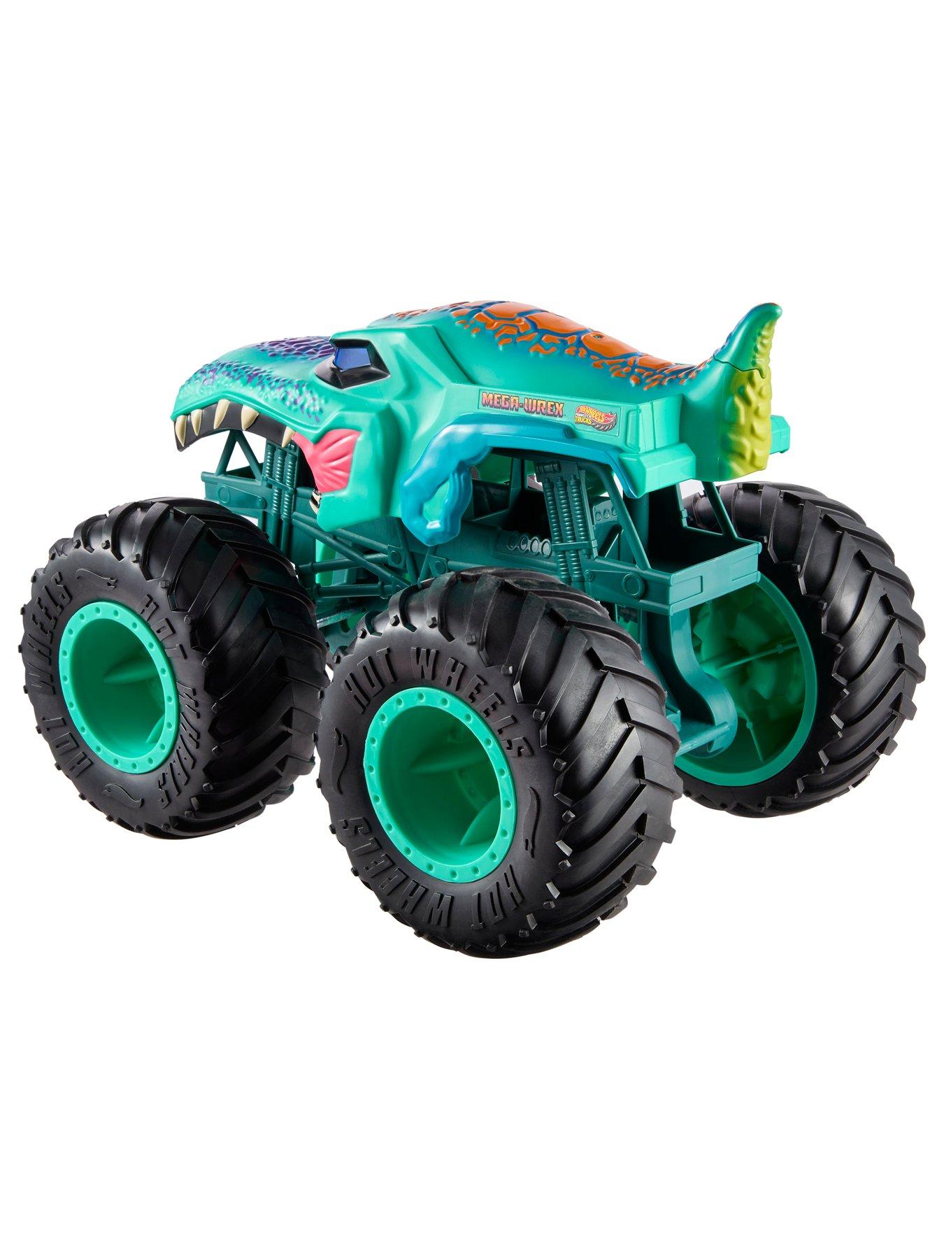 Hot Wheels Monster Trucks Colossal Mega-Wrex Toy Truck, Large-Scale ...