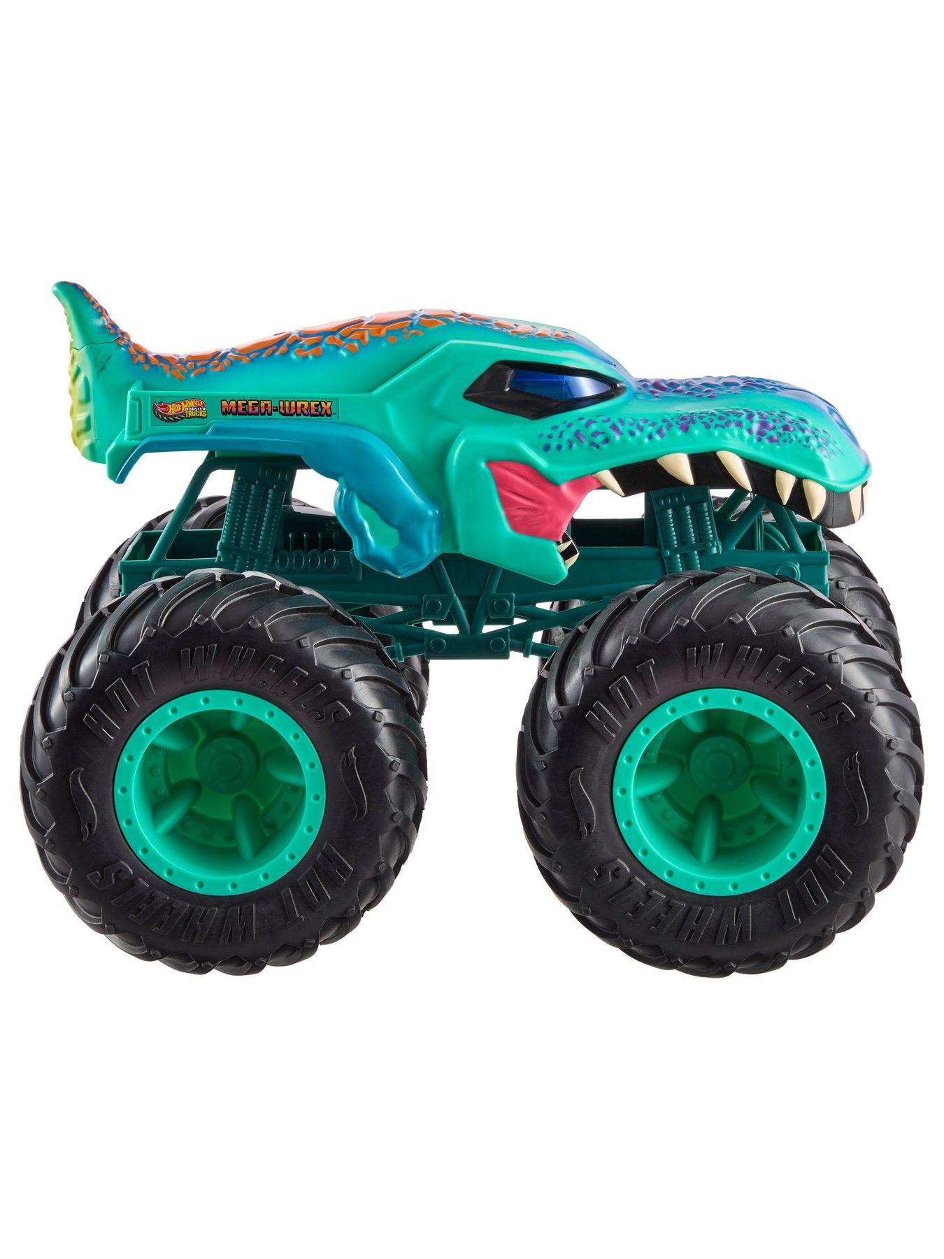 Hot Wheels Monster Trucks Colossal Mega-Wrex Toy Truck, Large-Scale ...