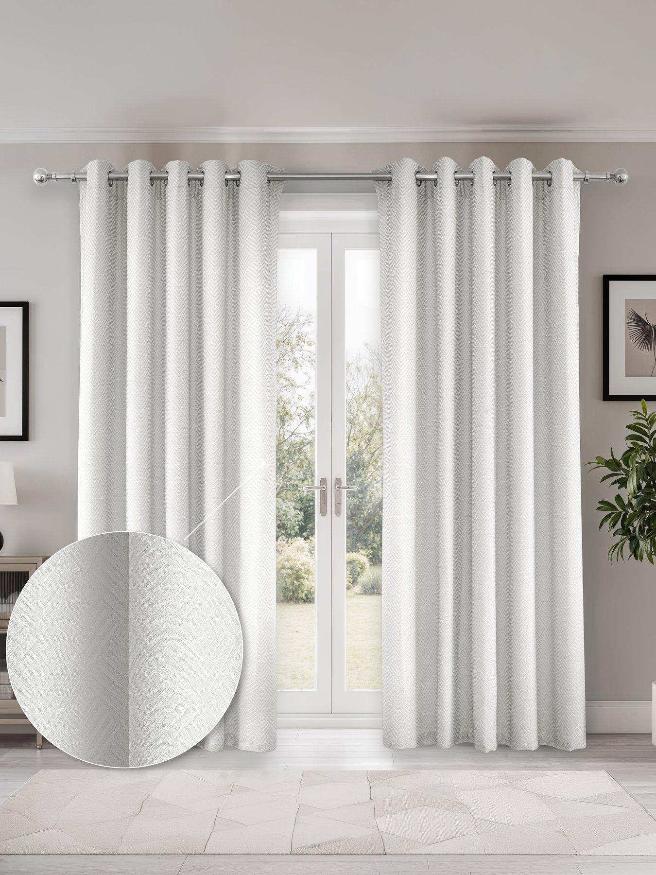 Home & Garden | Eyelet | 168x229 cm | White | Very
