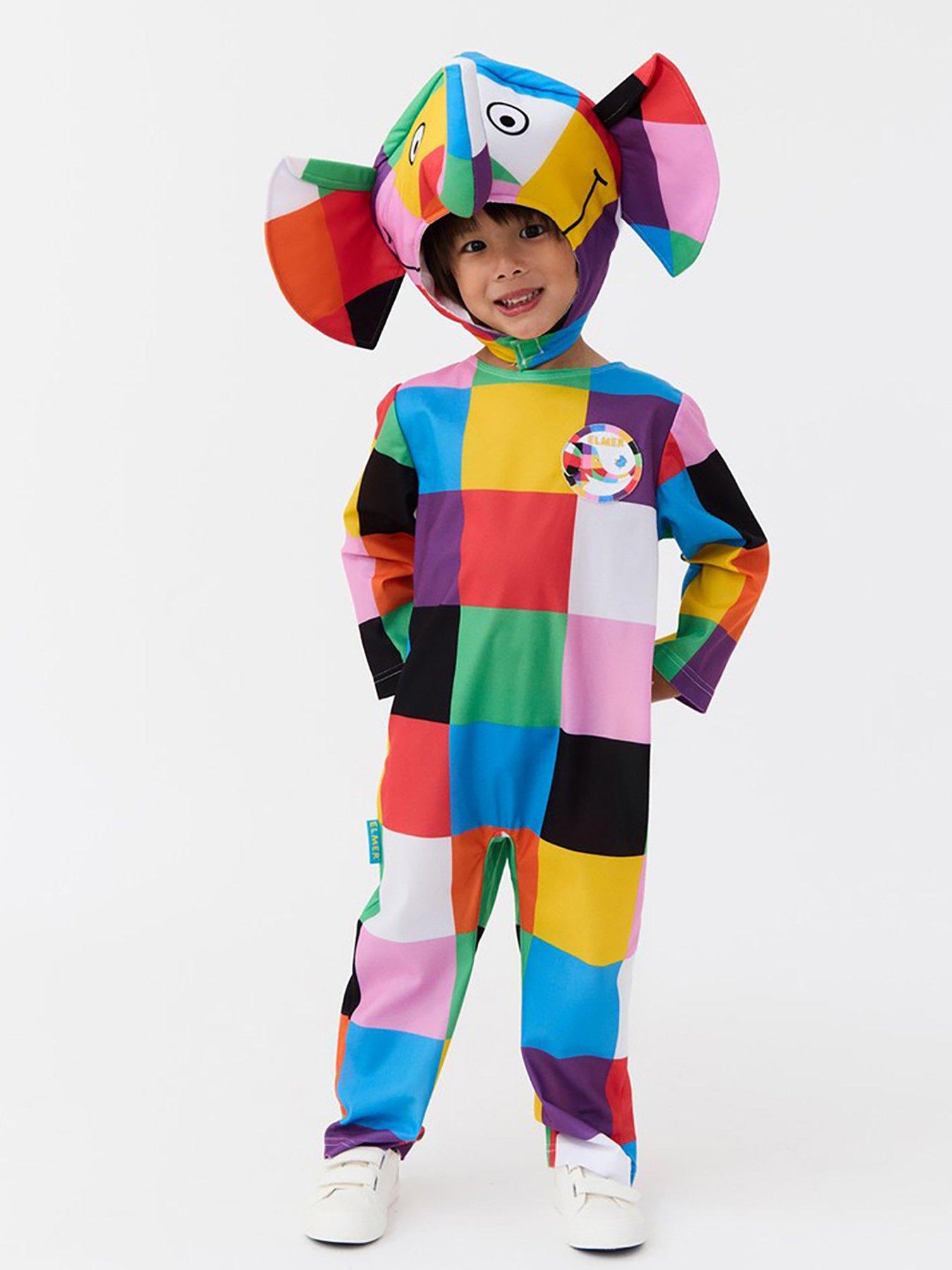 Child Elmer Jumpsuit Costume | Very
