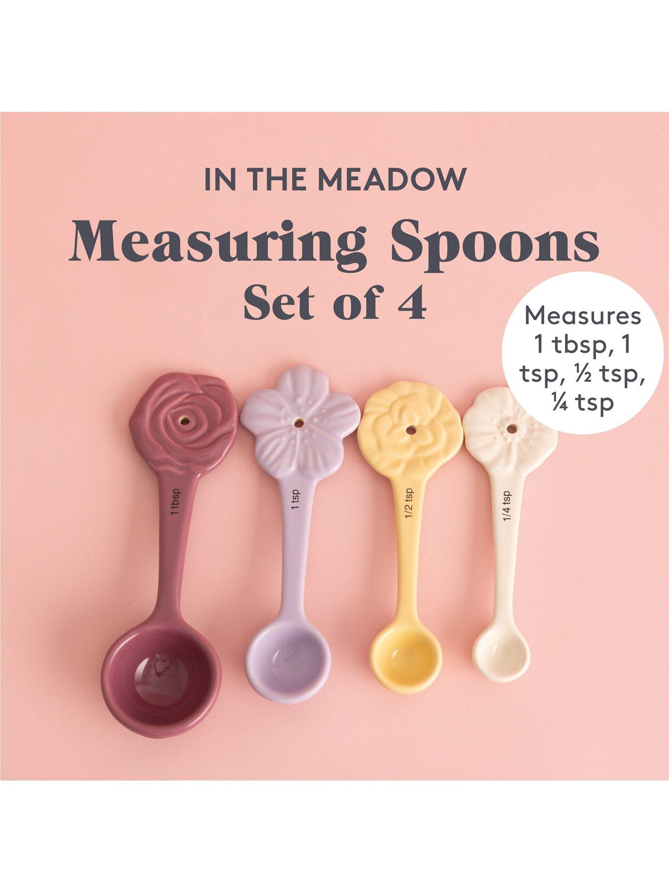 Mason Cash In The Meadow Set 4 Measuring Spoons | Very