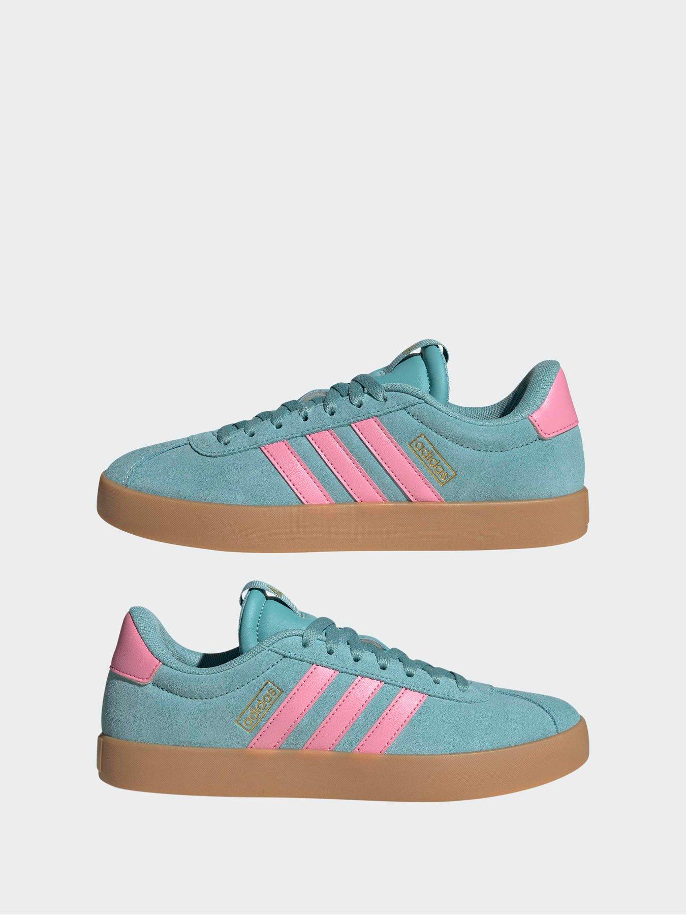 adidas Sportswear Women's Vl Court 3.0 Trainers - Turquoise | Very